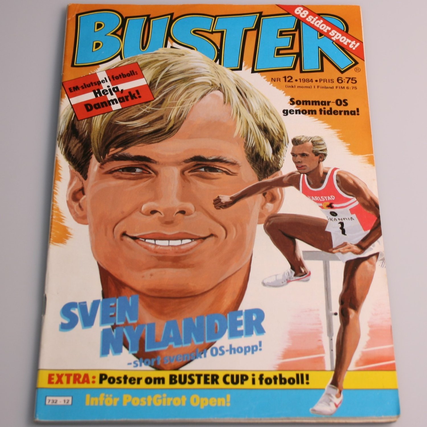 Buster - 1984 - NR 12 - Sven Nylander, Heja Dan.. | Köp på Tradera ...