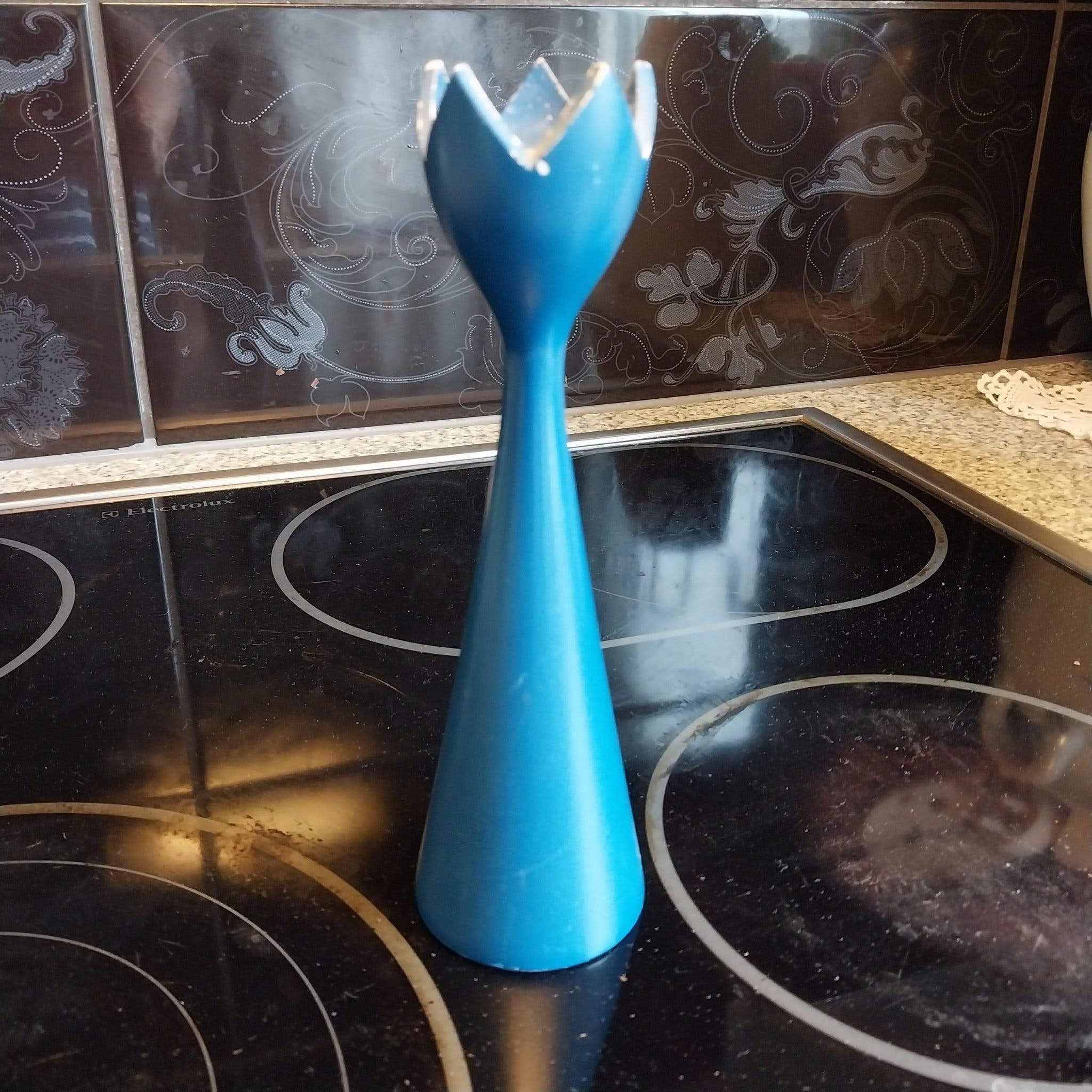 REA!! RETRO/VINTAGE Ljusstake i trä, Hemslöjden.. | Köp på Tradera ...