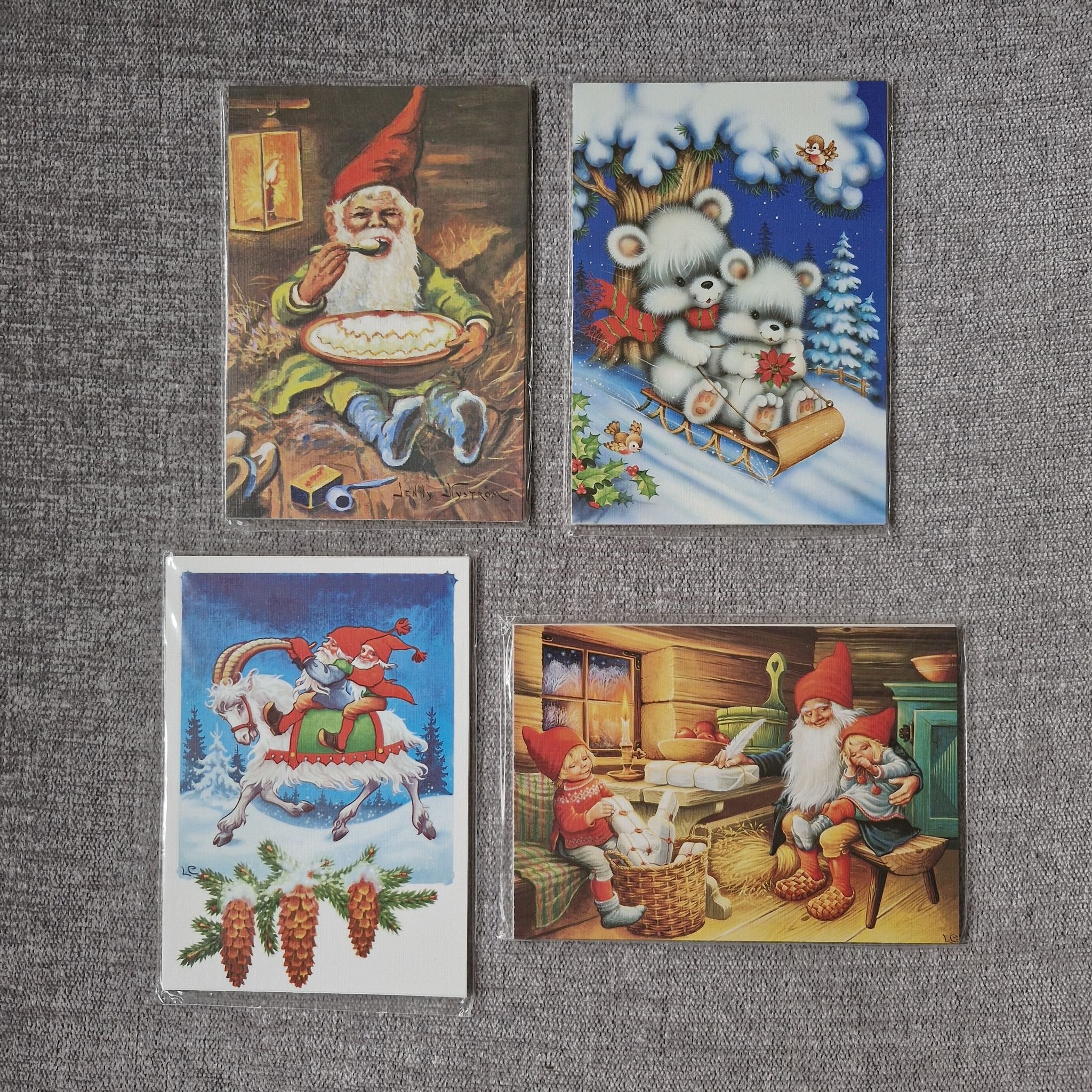 Se produkter som liknar 4 x 8 julkort, 8 olika motiv... på Tradera ...