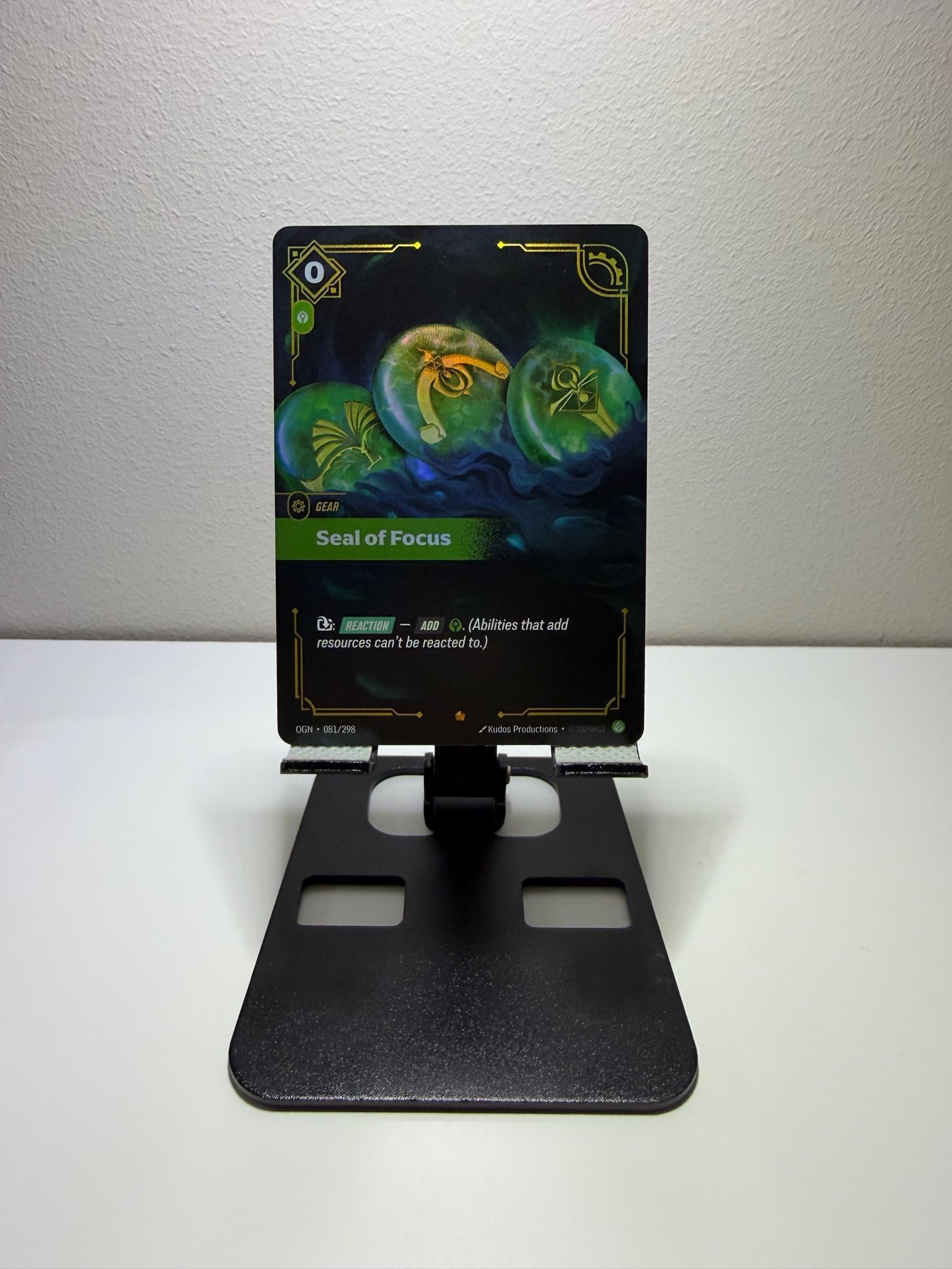 Riftbound League of Legends Origin kort: Seal o.. | Köp på Tradera ...