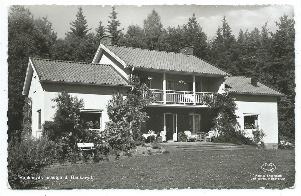 Backaryd Prästgård Ronneby .. | Köp från BrunnstaHandel på Tradera ...