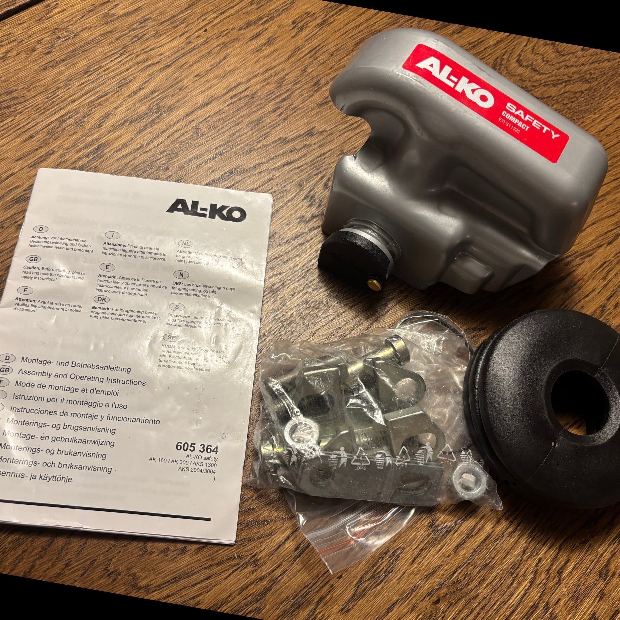 Släpvagnslås AL-KO Safety Compact AK160 / AK300.. | Köp på Tradera ...