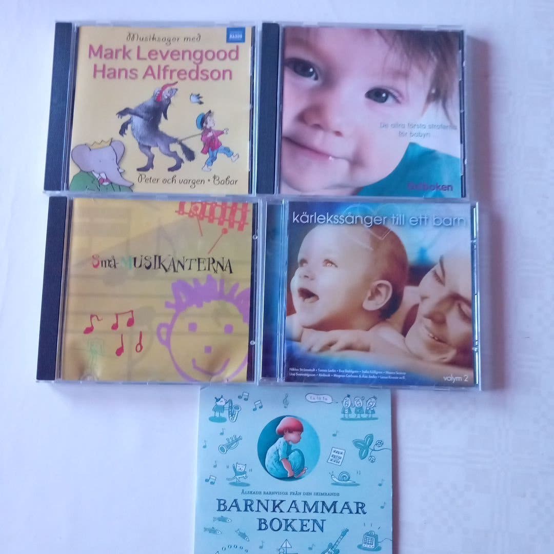 Se produkter som liknar Barnmusik CD-skivor - Blandad.. på Tradera ...