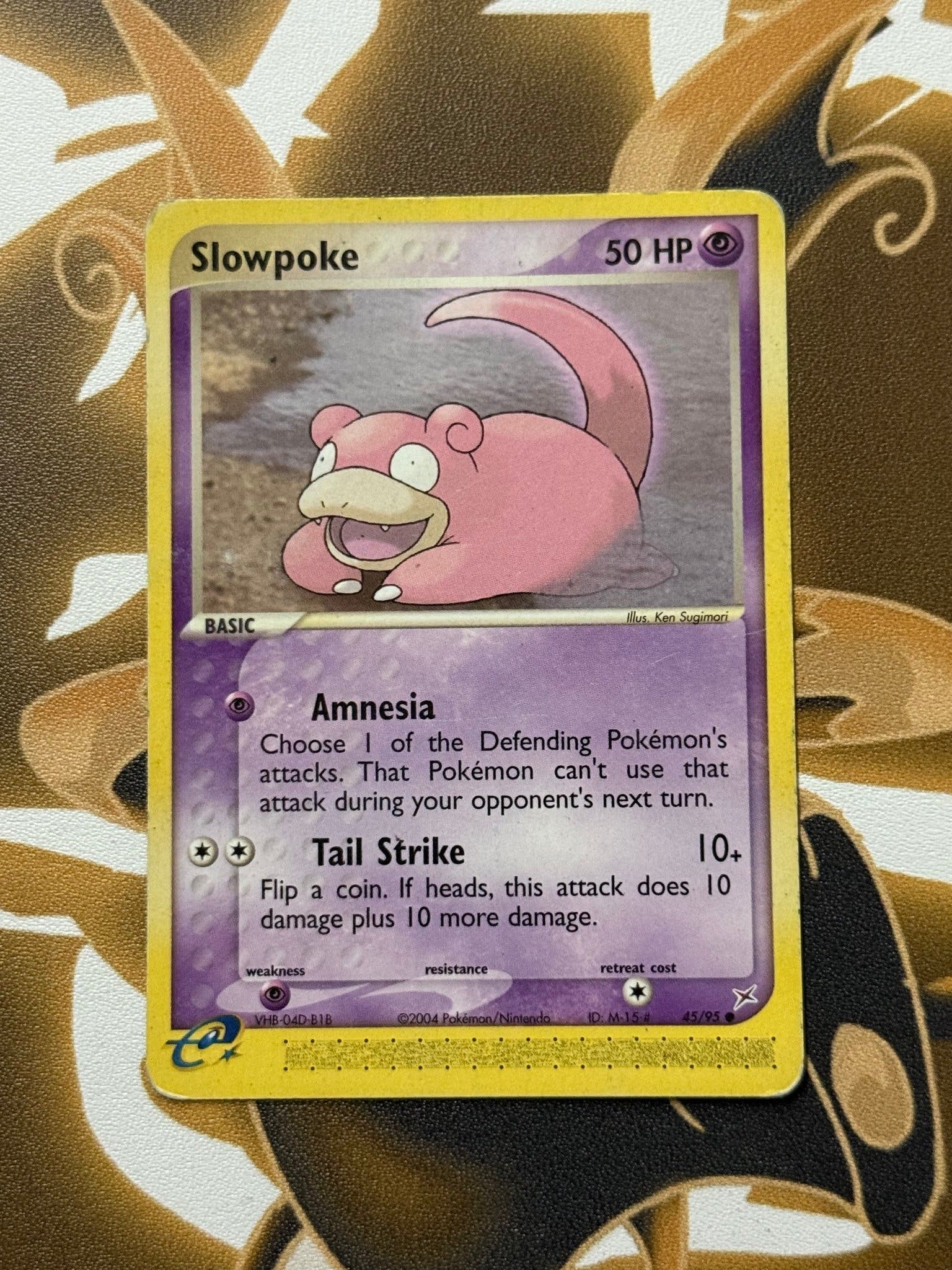 Slowpoke 45/95 Team Magma vs Team Aqua Pokemonk.. | Köp på Tradera ...