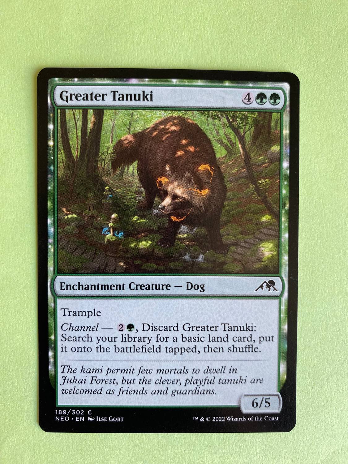Greater Tanuki Kamigawa: Neon .. | Köp från Cardmaniacs på Tradera ...