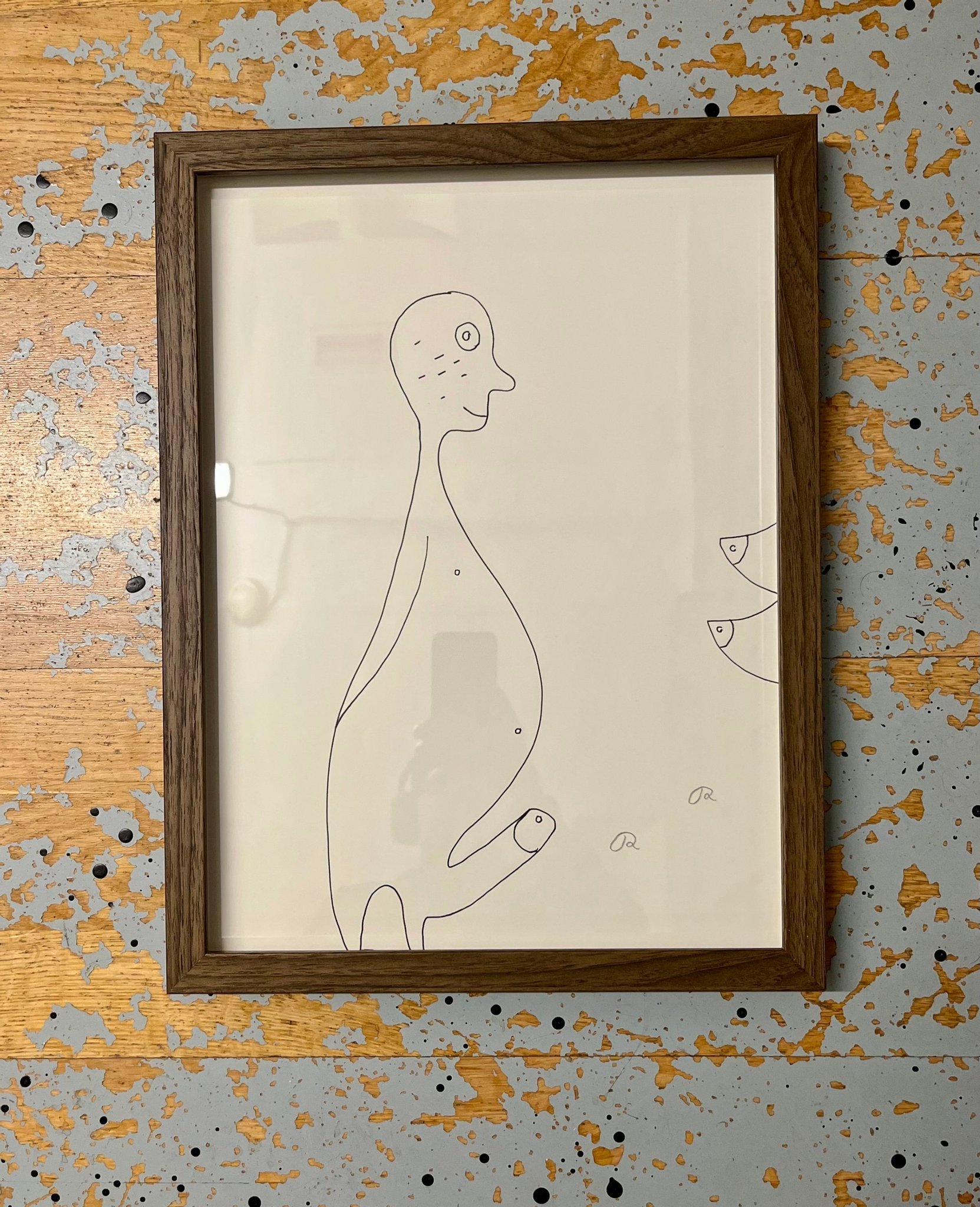 ROGER RISBERG, "Han och hon", tuschteckning, si.. | Köp på Tradera ...