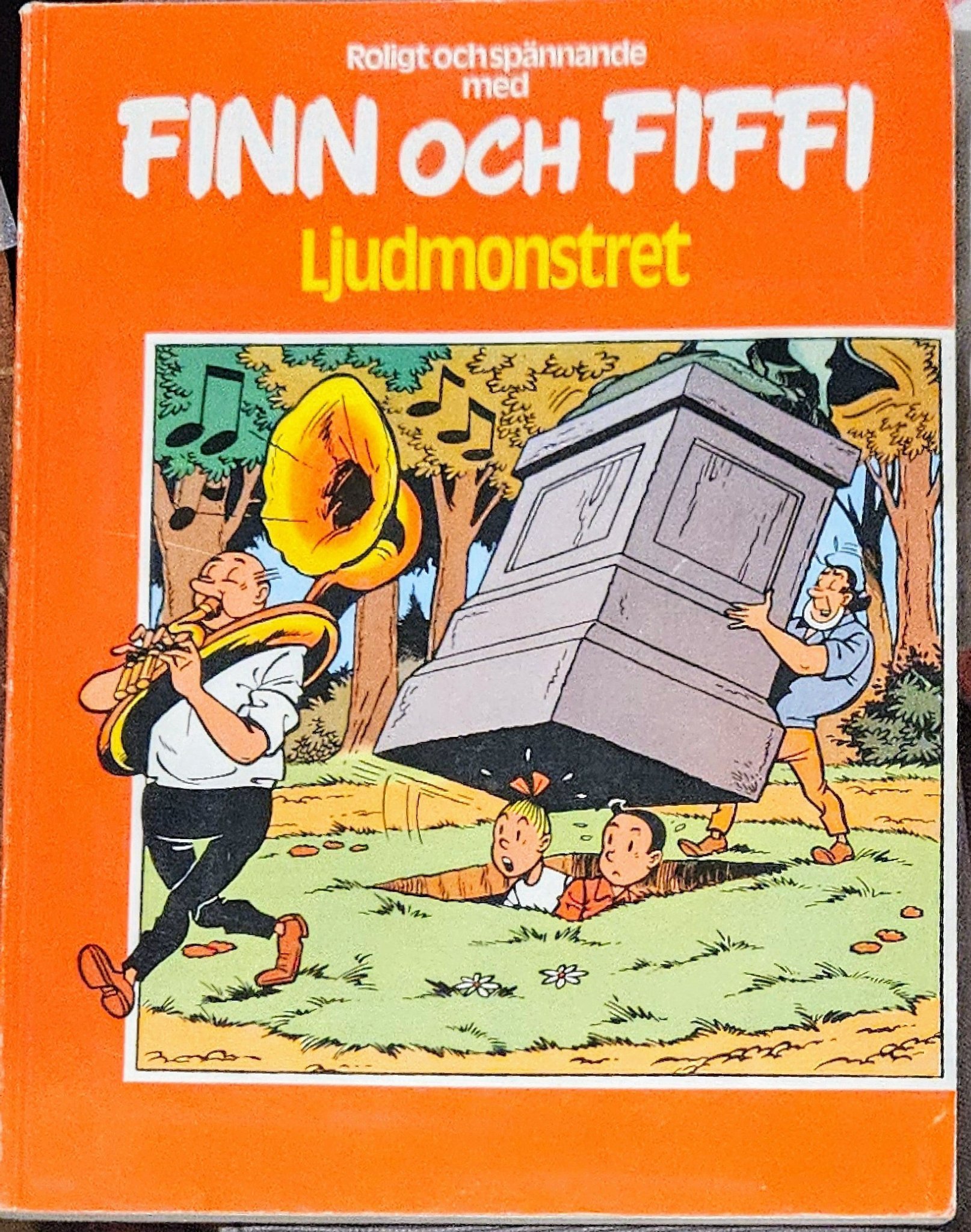 Finn och Fiffi, Ljudmonstret. 1:a upplaga i myc.. | Köp på Tradera ...
