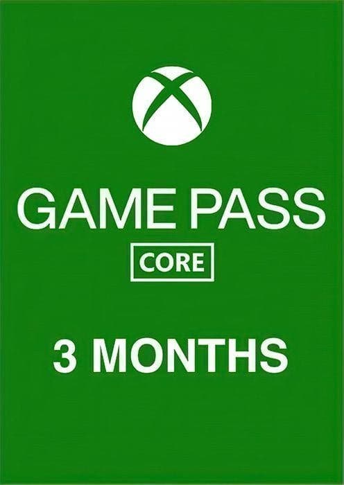 Xbox Live Game Pass Core 3 Månader (XBOX 360 / .. | Köp på Tradera ...