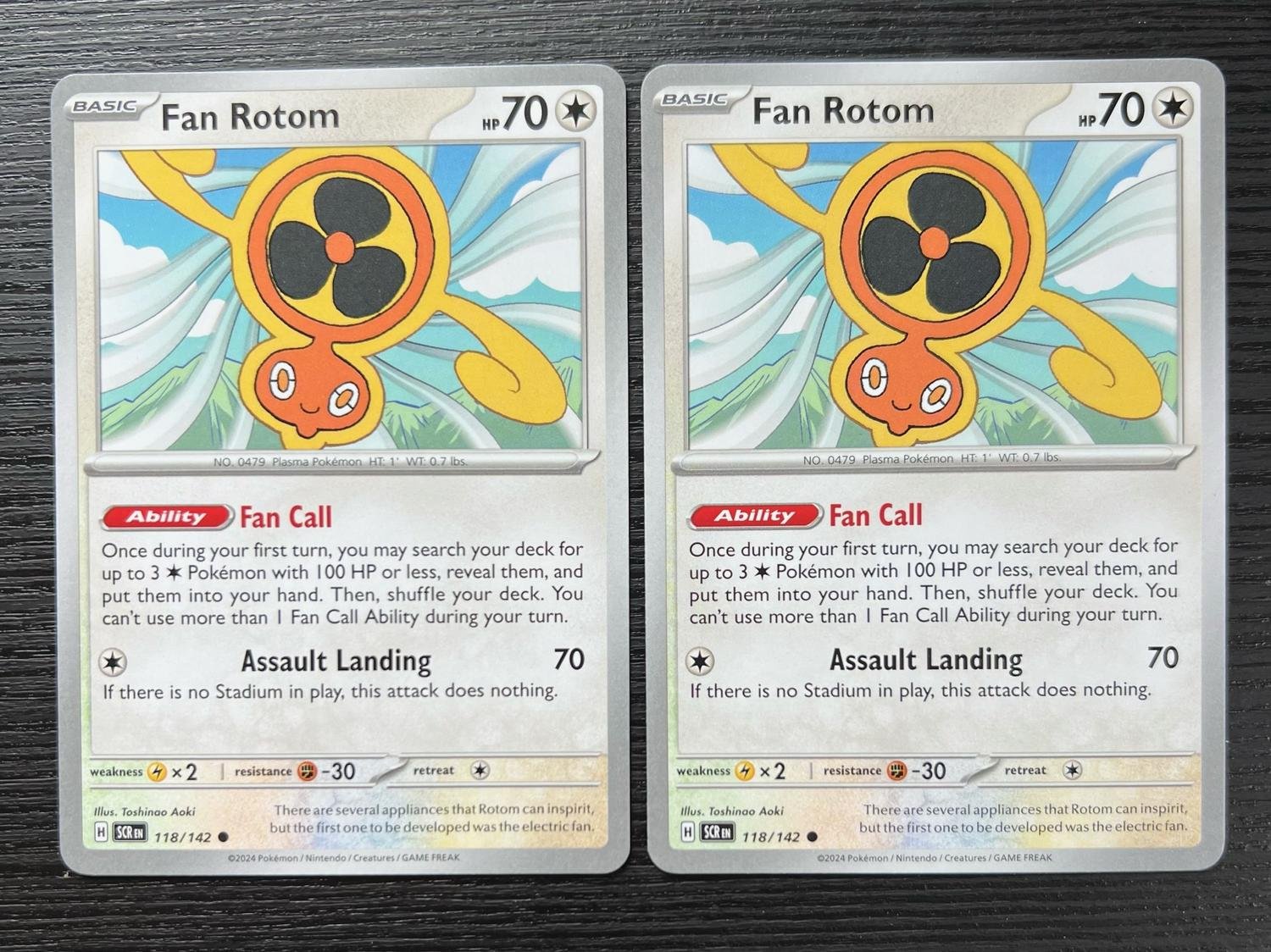 Fan Rotom 118/142 Pokémonkort - Stellar Crown | Köp på Tradera (683274172)