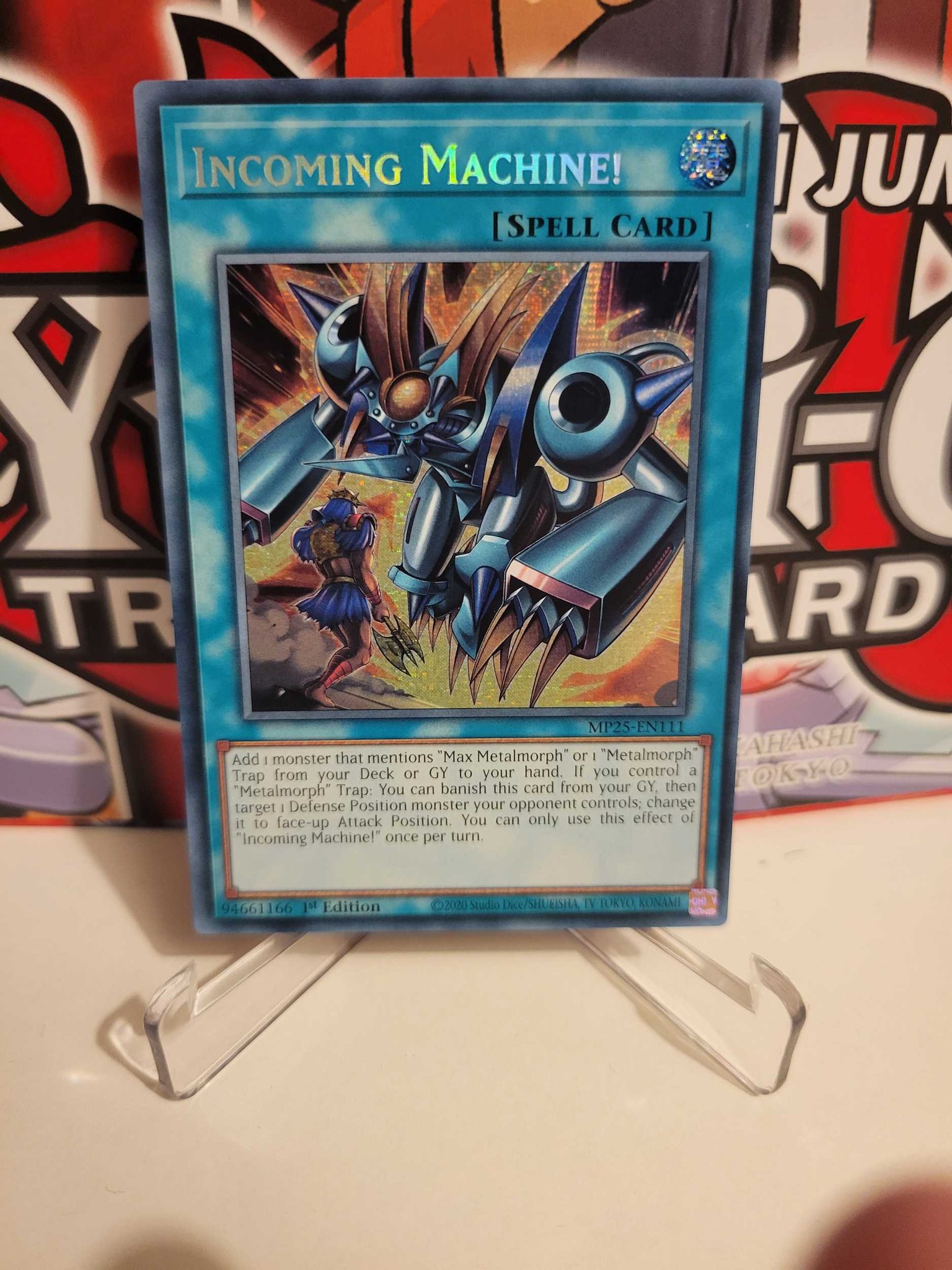 Yu-Gi-Oh Incoming Machine Secret Rare | Köp på Tradera (708879230)