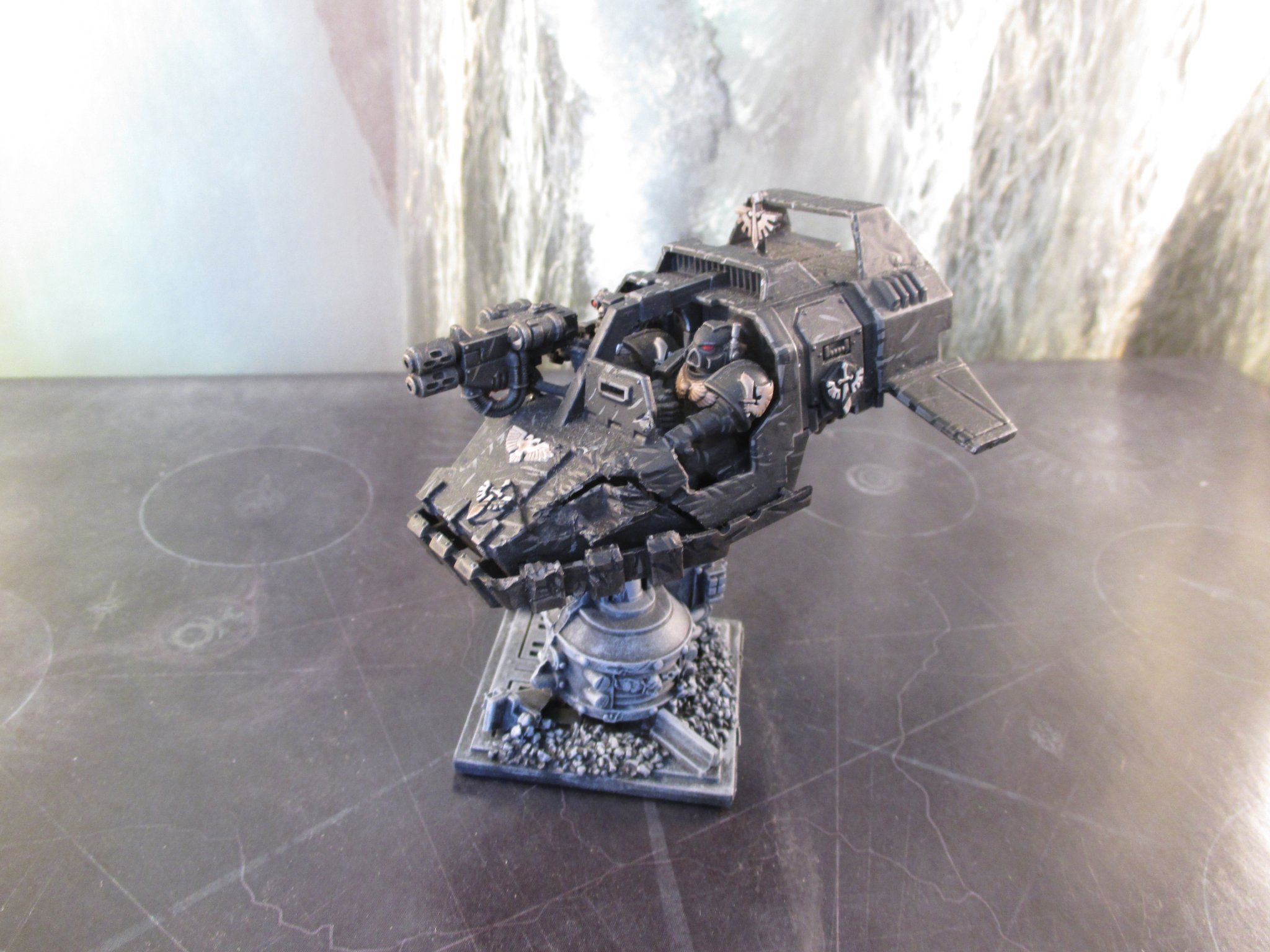 Warhammer 40k Land speeder med multi melta 1 (407686899) ᐈ Köp på Tradera