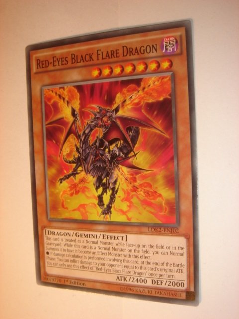Red-Eyes Black Flare Dragon LDK2-E.. | Köp från caprod2 på Tradera ...