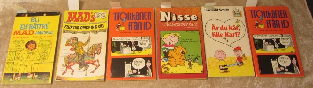 Paket om 6st. Pocketserier MAD Nisse Snobben Tr.. | Köp på Tradera ...