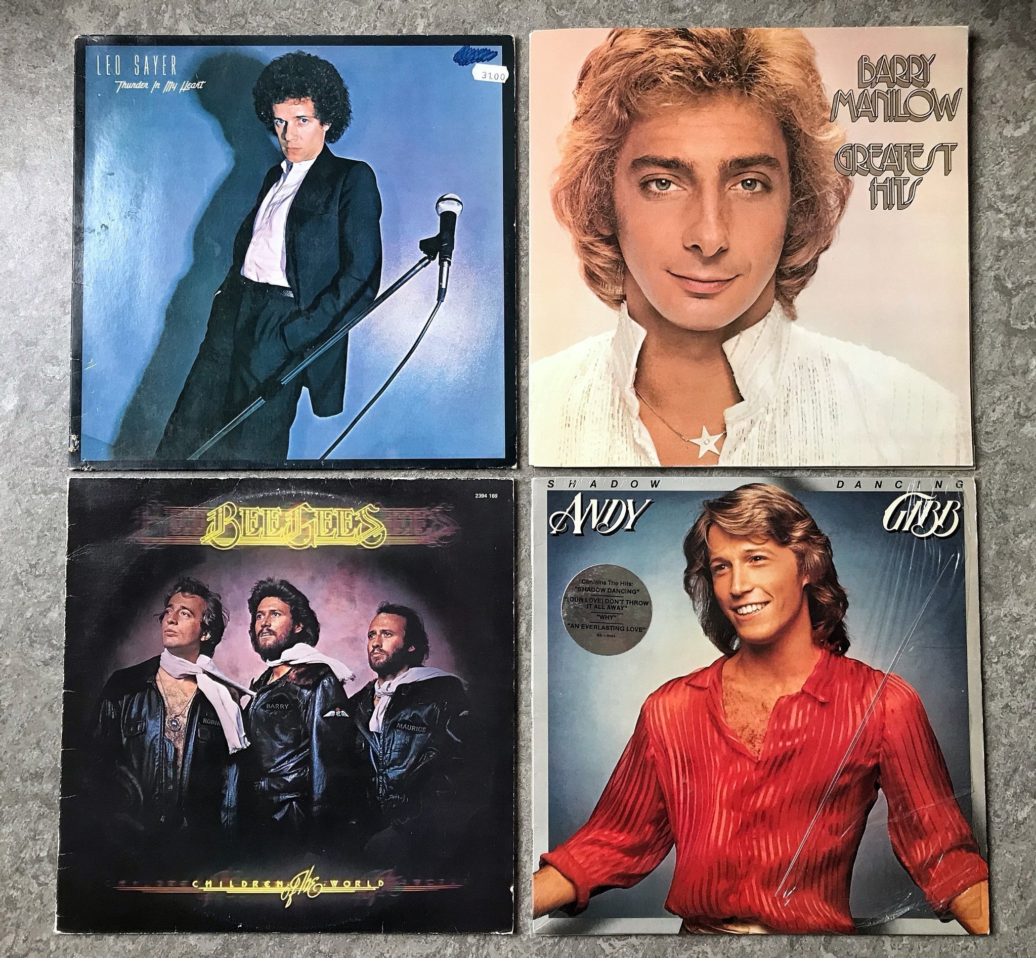 Bee Gees Barry Manilow Greatest Hits Leo Sayer .. | Köp på Tradera ...
