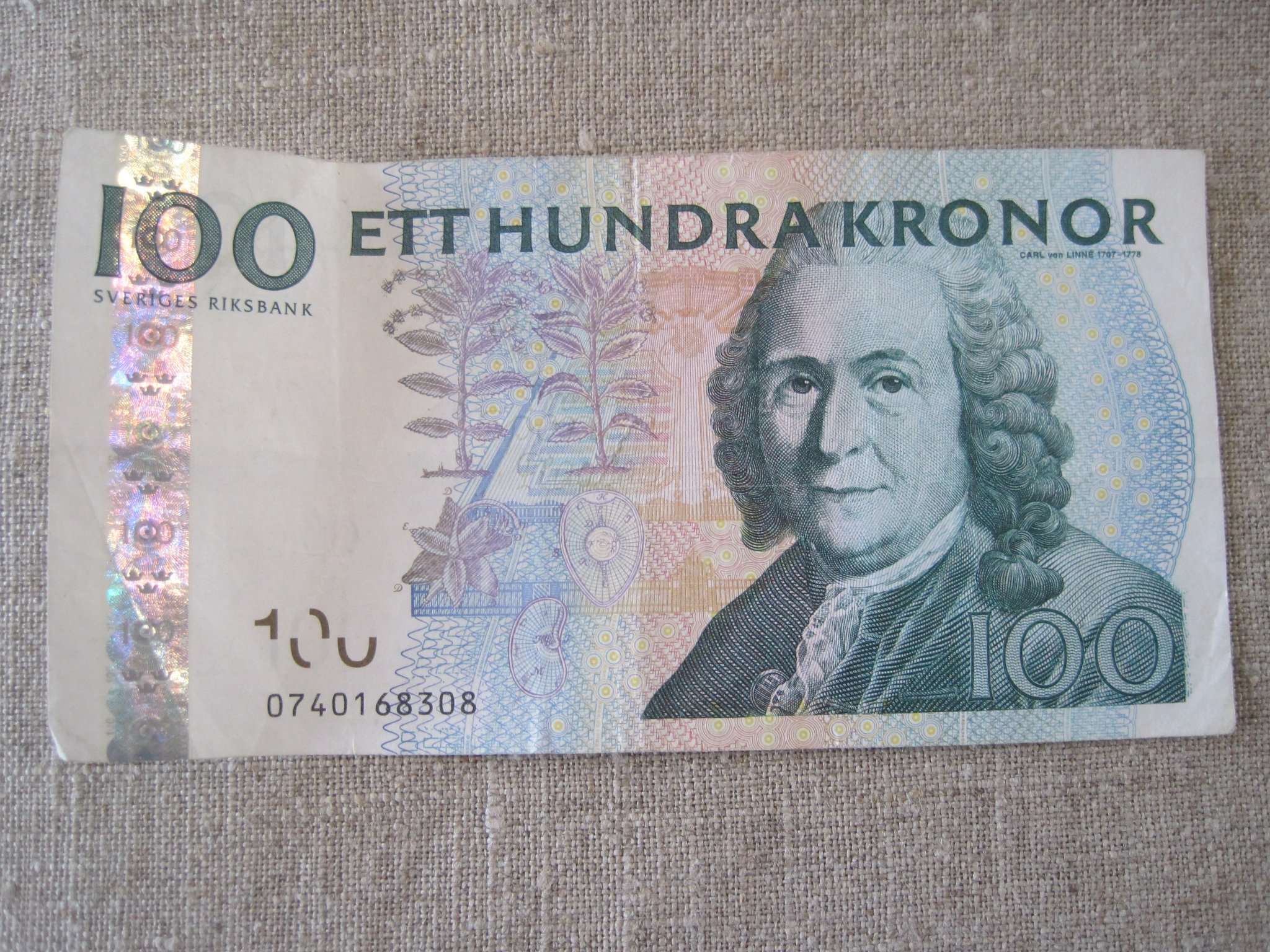 GAMMAL OGILTIG 100--LAPP, SVENSK SEDEL (348422940) ᐈ Köp på Tradera