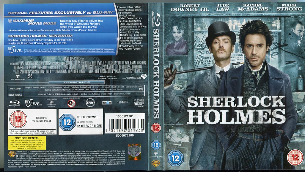 Sherlock Holmes Blu-ray 2disc Robert Downey Jr,.. | Köp på Tradera ...