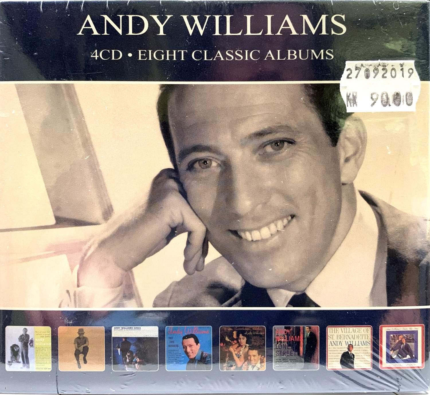 ANDY WILLIAMS - EIGHT CLASSIC ALBUMS - 4-CD (368496989) ᐈ backbeat på ...