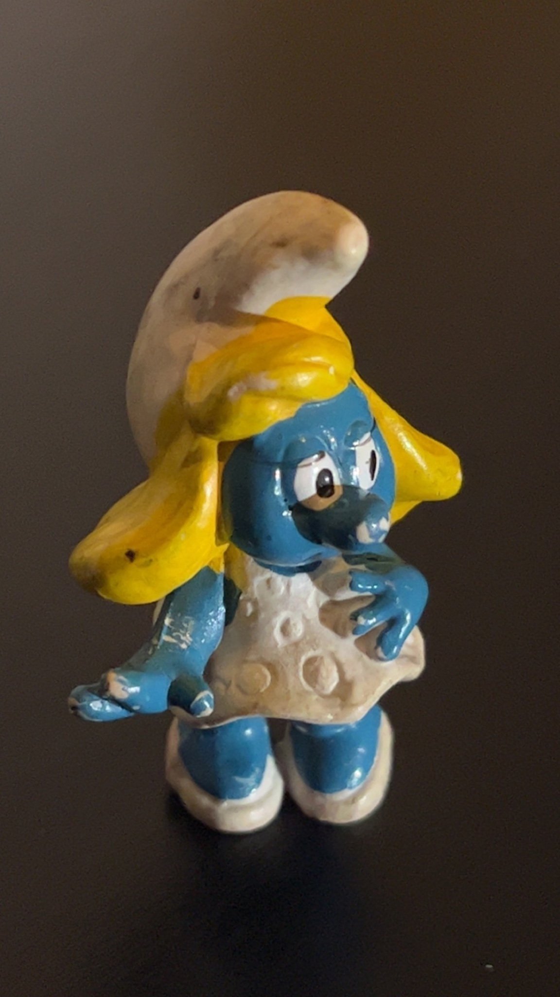 Smurfette (Hand on body) Smurf 1971 | Köp på Tradera (616952674)