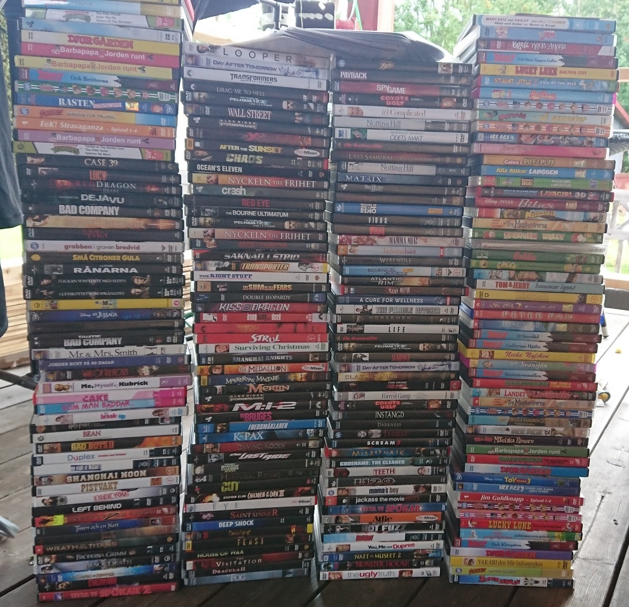Se produkter som liknar OBS! 250 dvd filmer mix/bland.. på Tradera ...