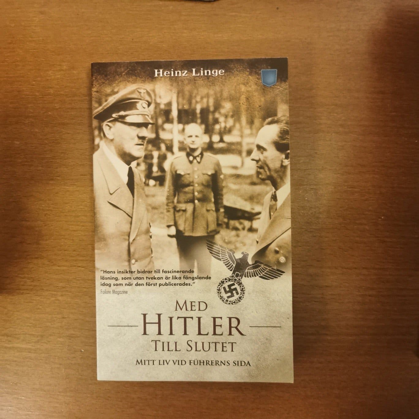 Med Hitler Till Slutet av Heinz Linge | Köp på Tradera (687753227)