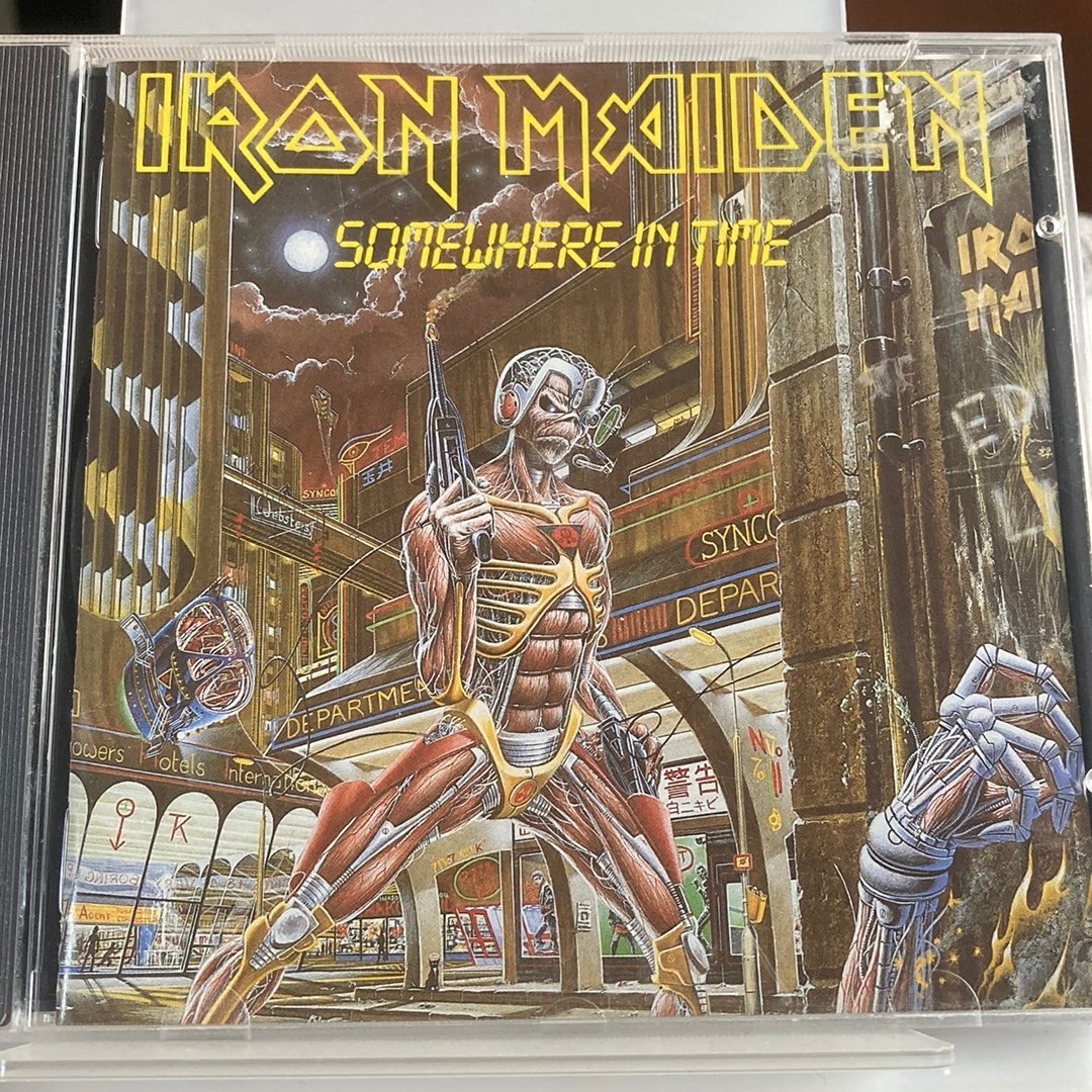 Iron Maiden - Somewhere In Time CD EMI-UK-CD-FA.. | Köp på Tradera ...