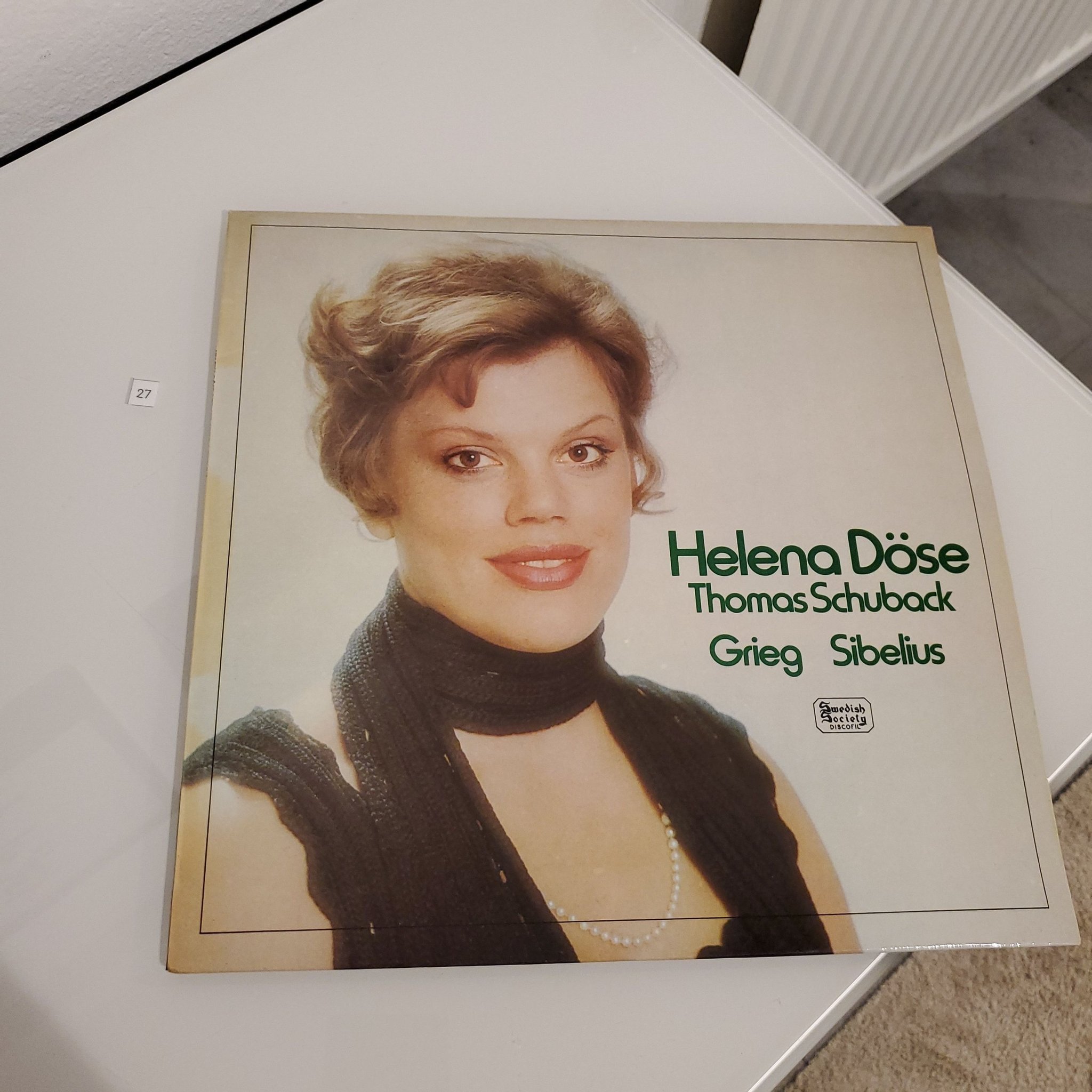 Helena Döse - Grieg, Sibelius - LP | Köp på Tradera (690345403)