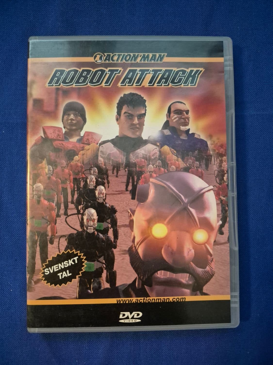Action Man Robot Attack DVD Svenskt Tal | Köp på Tradera (694408975)