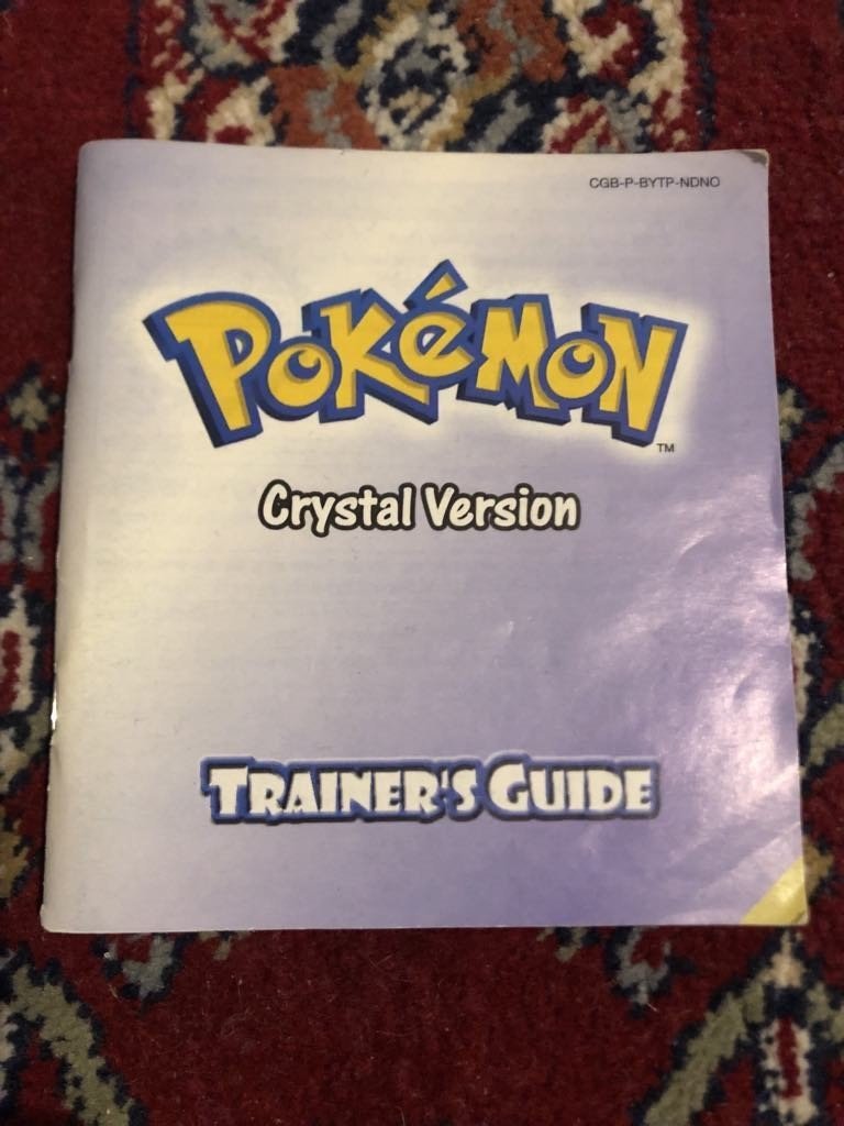 Pokémon Crystal Version Trainer's Guide | Köp på Tradera (713786086)