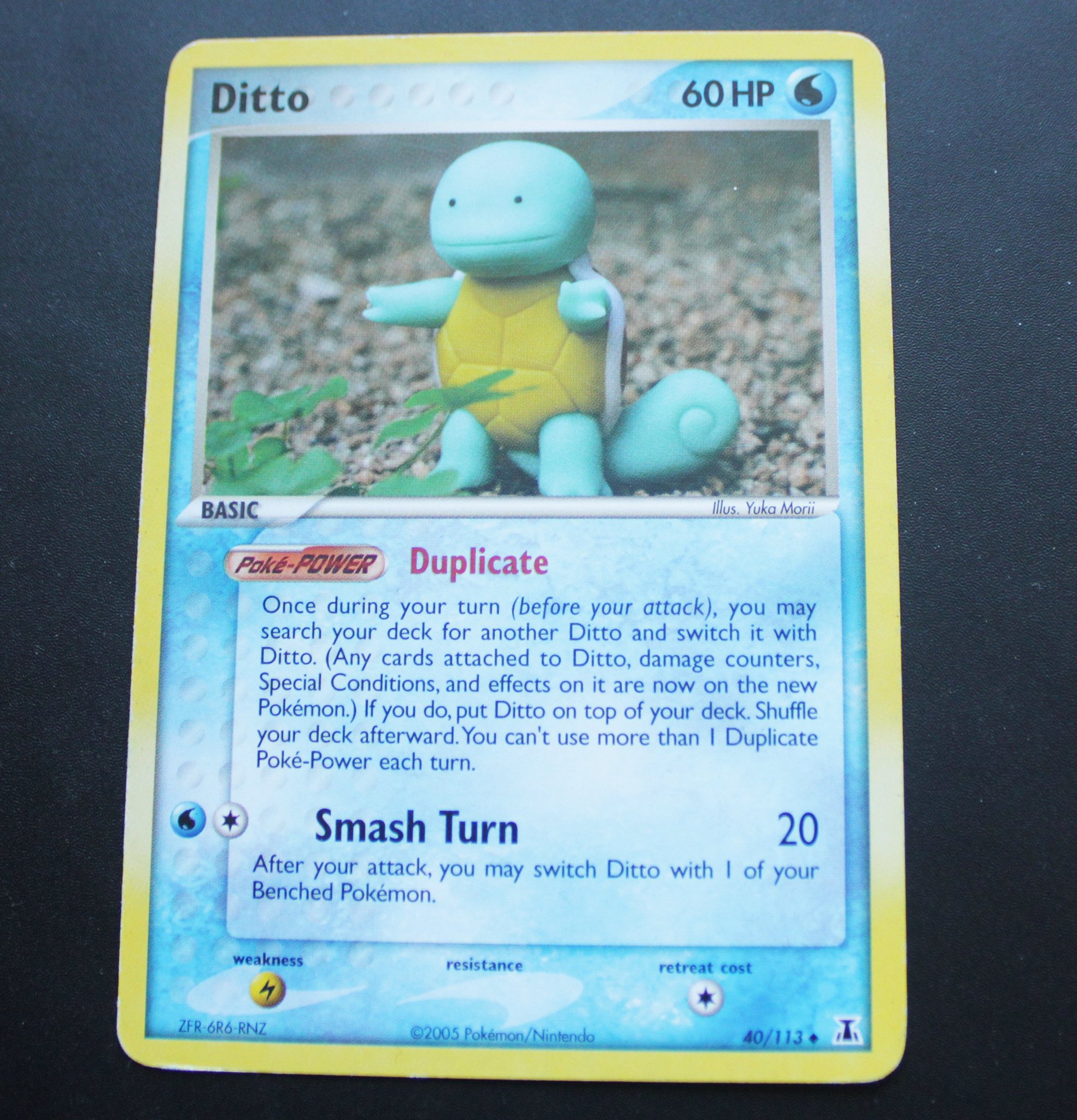 Ditto (Squirtle) | EX Delta Species | År 2005 |.. | Köp på Tradera ...