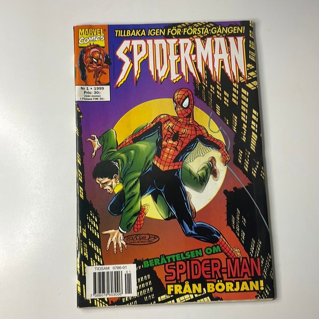 Serietidning Spiderman Nr 1, 1999 | Köp på Tradera (691816629)