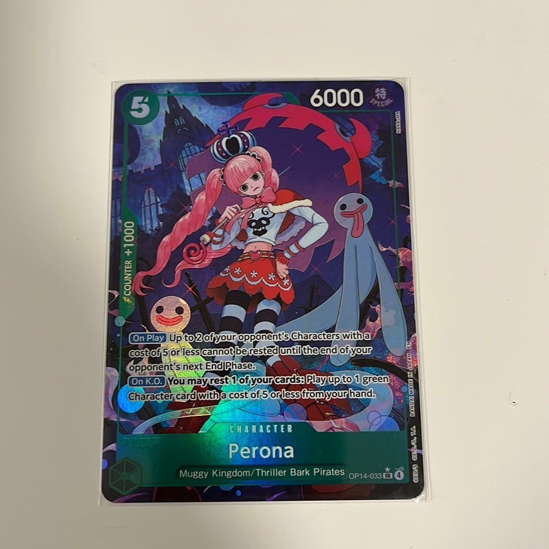 One Piece TCG - Perona OP14-033 | Köp på Tradera (718568721)