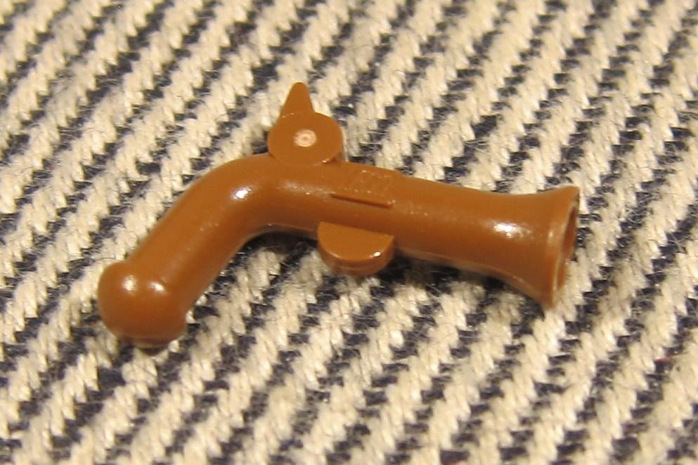 LEGO brun brown Weapon Gun Pirate Flintlock Pis.. | Köp på Tradera ...