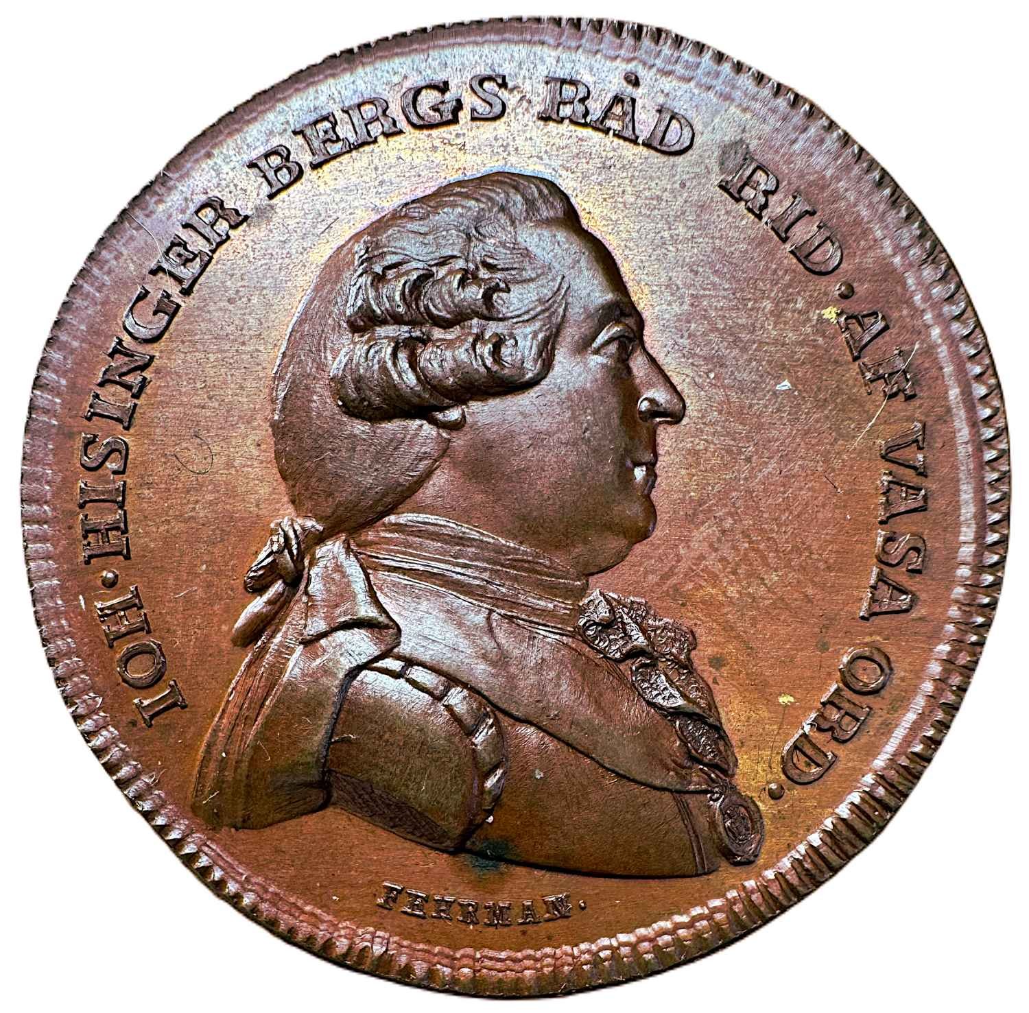Johan Hisinger av Carl Gustaf Fehrman 1791 - St.. | Köp på Tradera ...
