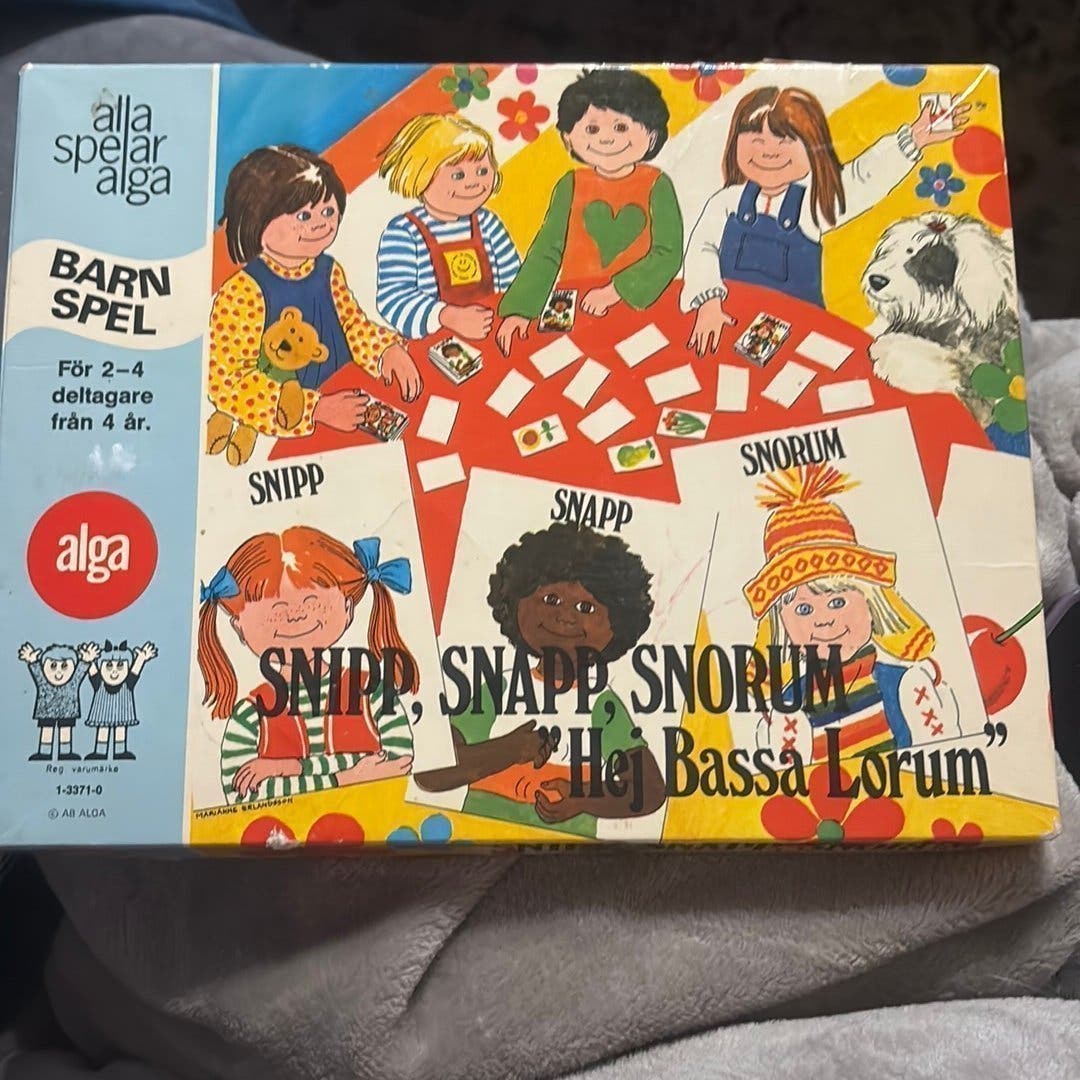 Se produkter som liknar Alga Snipp, Snapp, Snorum ”He.. på Tradera ...