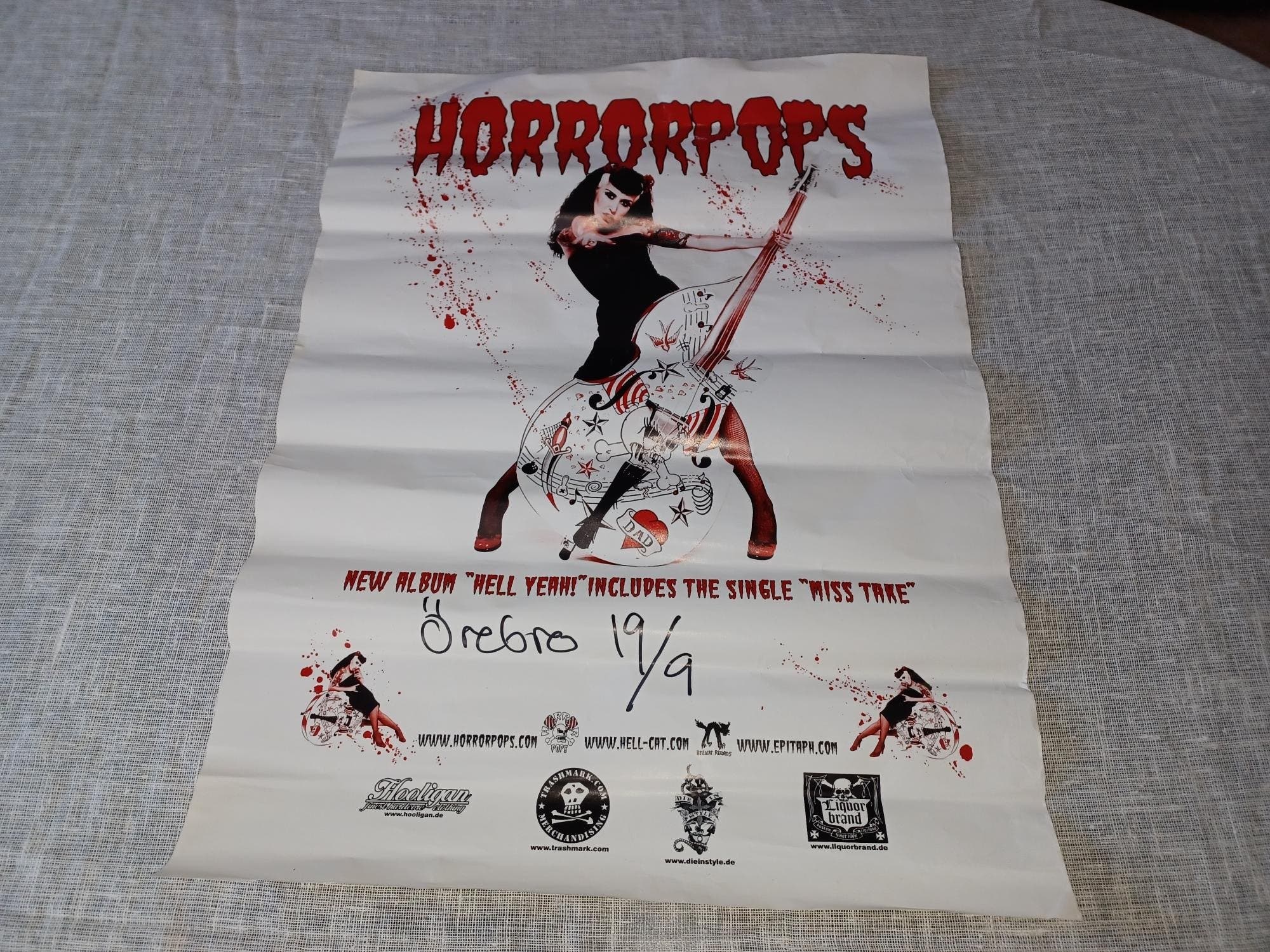 Horrorpops spelposter Örebro 2003/2004 (?) | Köp på Tradera (694107604)