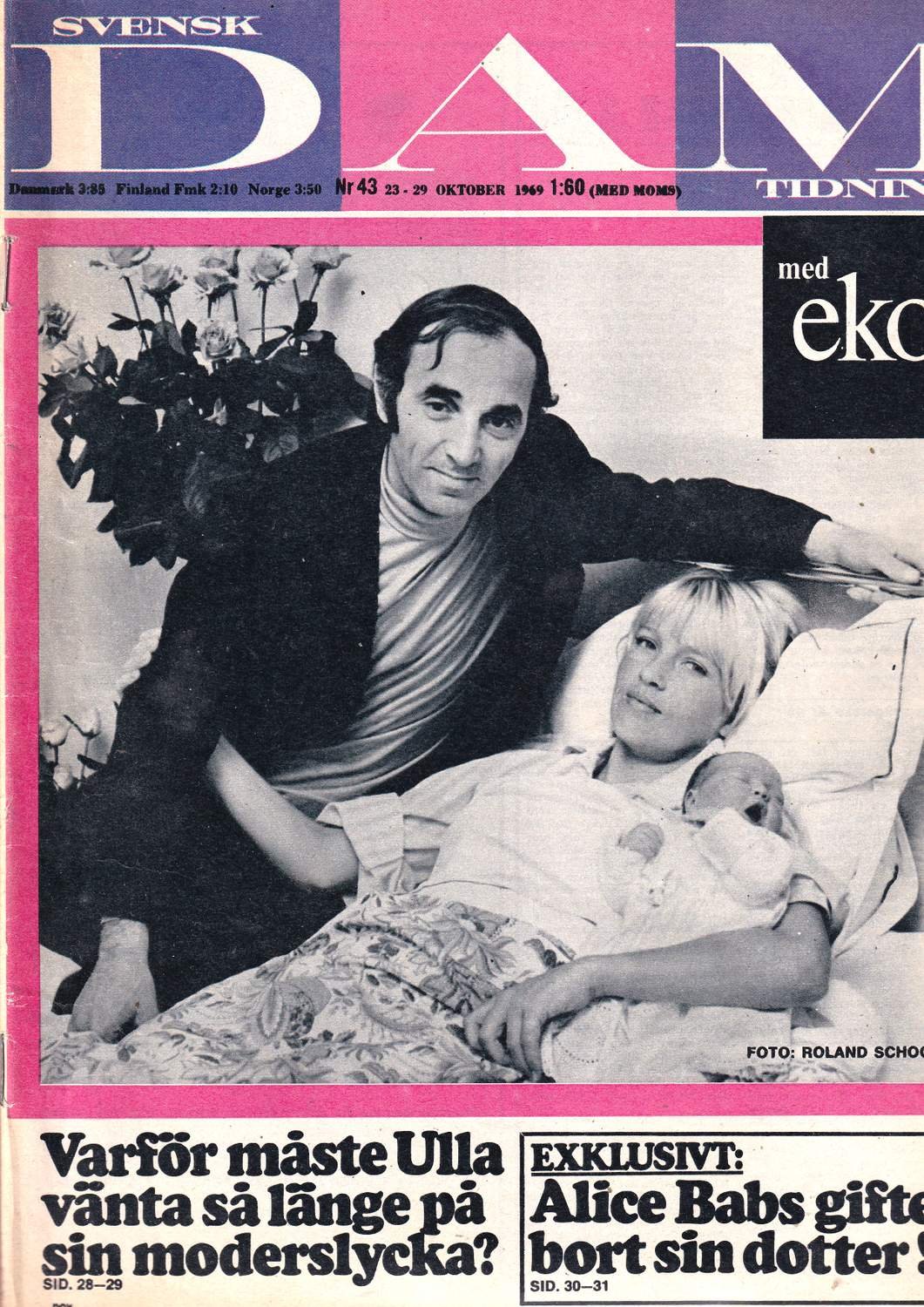 S-D 1969-43 Gunwer Bergkvist.Bengt Bedrup.Prins.. | Köp på Tradera ...