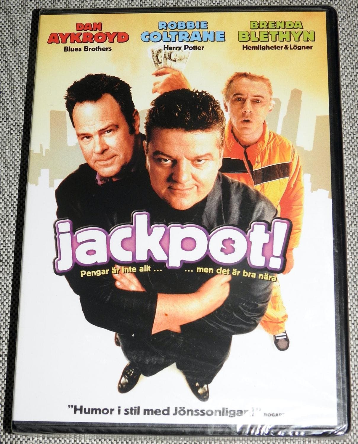 Jackpot DVD Inplastad Robbie Coltrane Dan Aykro.. | Köp på Tradera ...