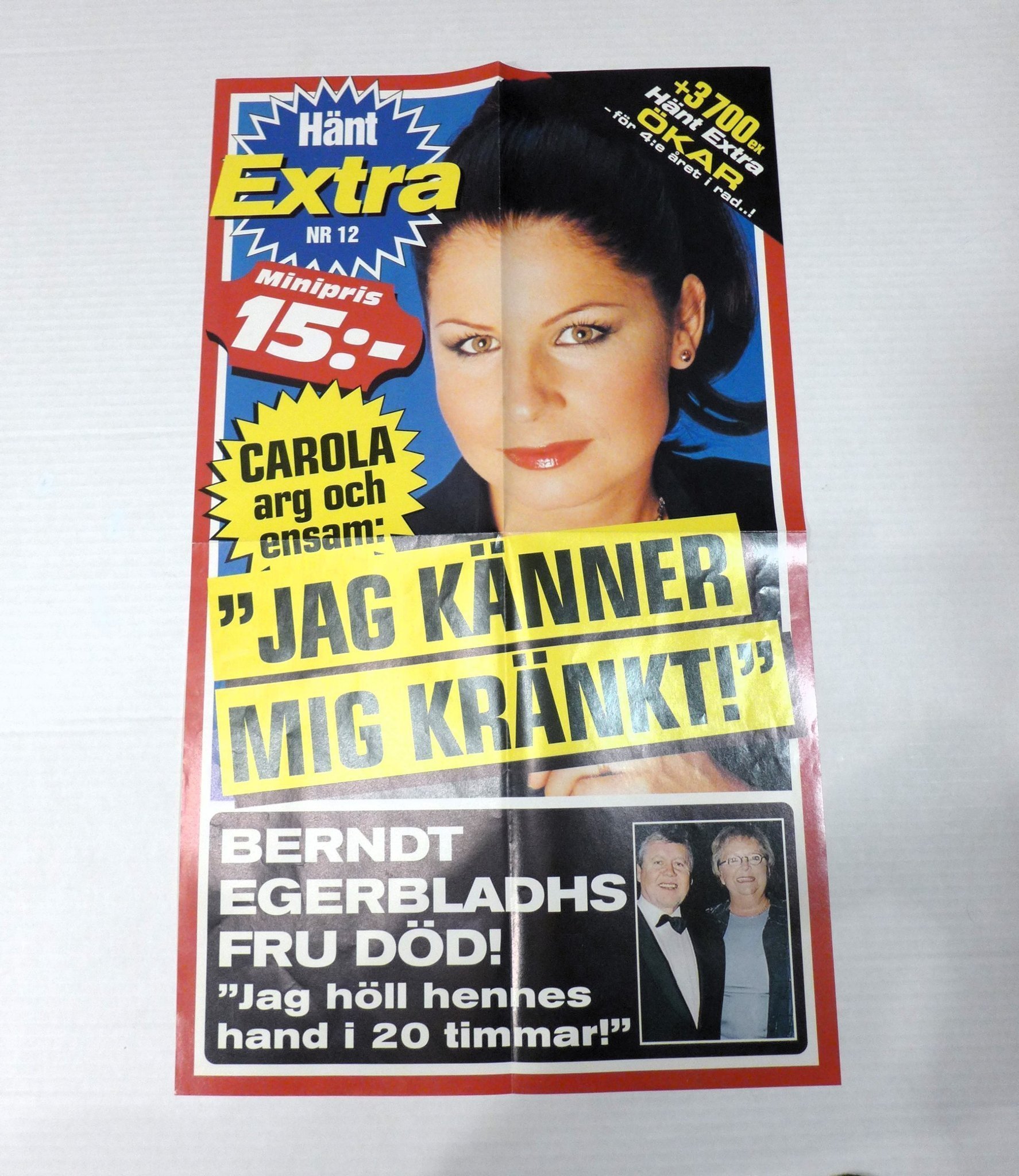 Se Produkter Som Liknar Löpsedel Hänt Extra Nr 12 Ca På Tradera