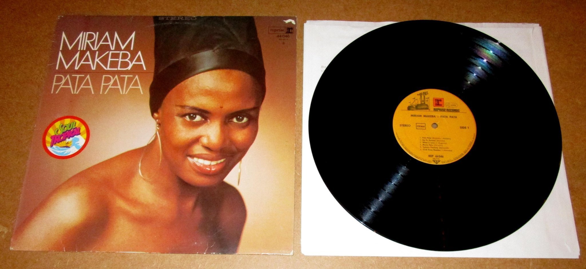 Miriam Makeba, Pata pata, 1972, LP-skiva, vinyl | Köp på Tradera ...