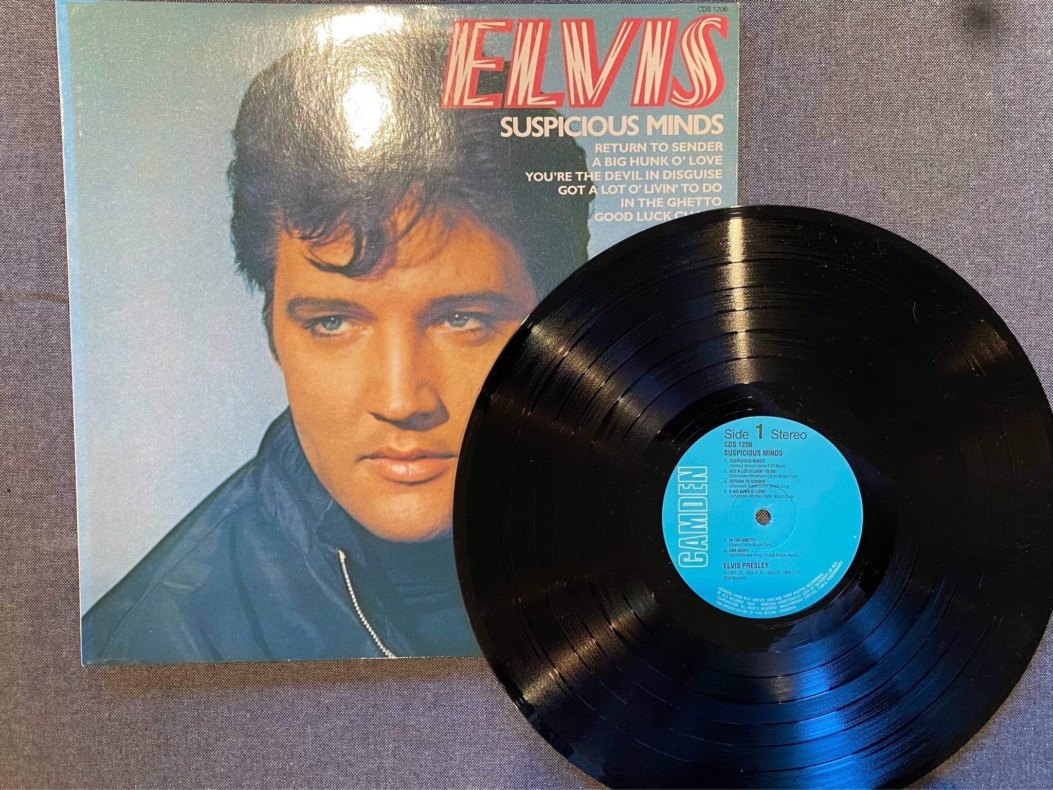 Elvis Presley - Suspicious Minds - LP | Köp på Tradera (710801540)