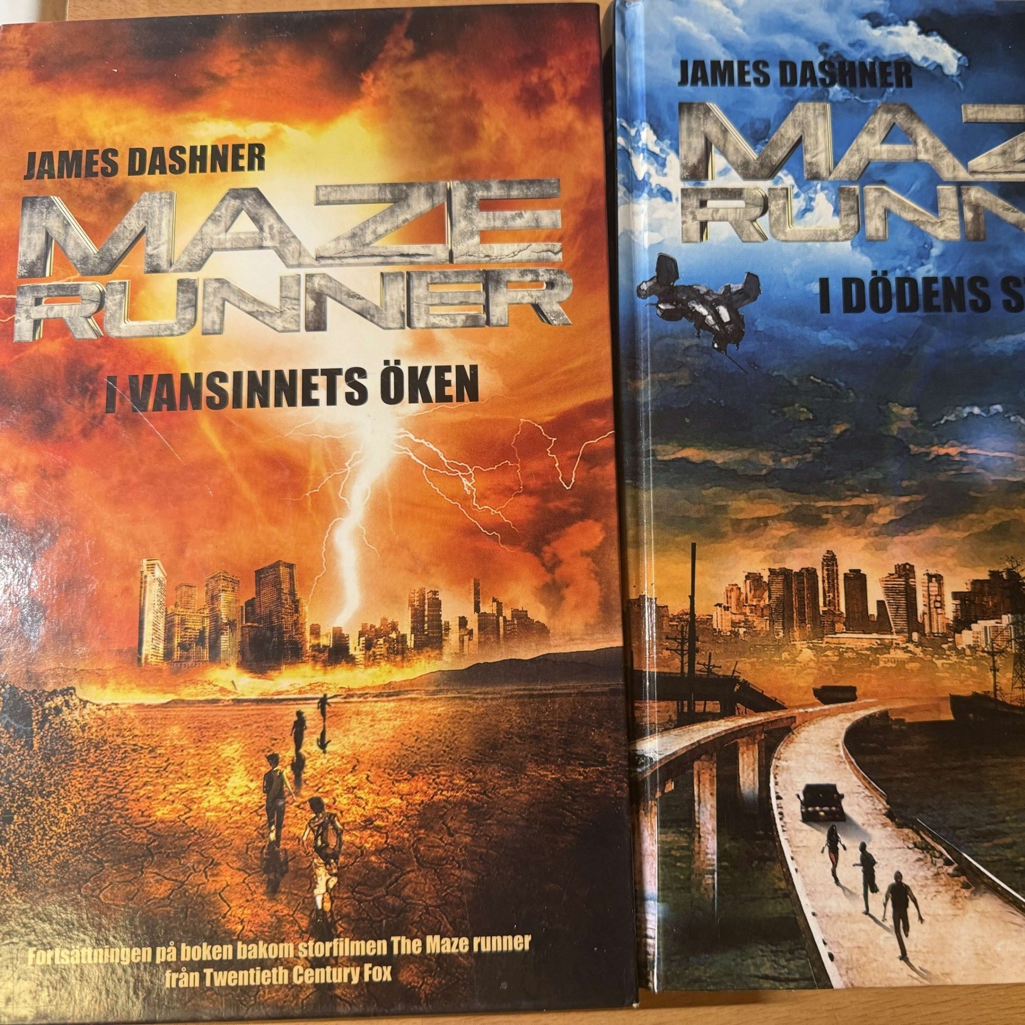 Maze Runner – James Dashner | 2 böcker | Dödens.. | Köp på Tradera ...