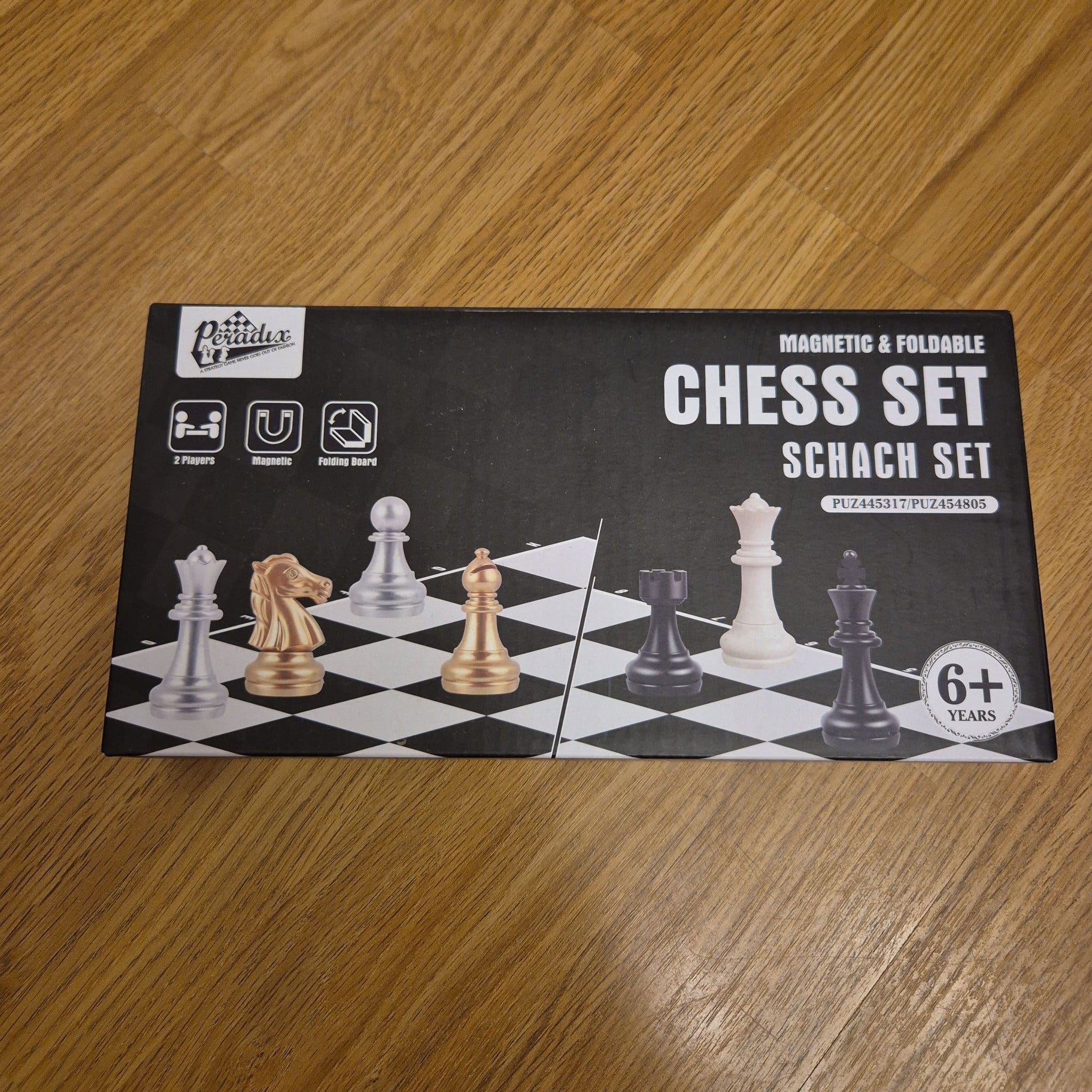 Peradix Schack/Chess set, magnetiskt och vikbar.. | Köp på Tradera ...