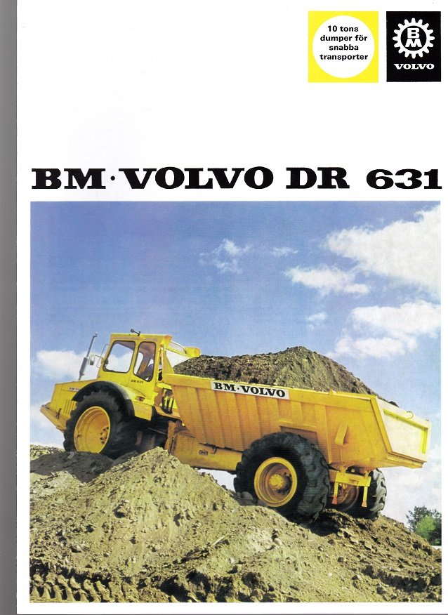 BM Volvo Dumper DR 631 broschyr | Köp från gax på Tradera (282839411)