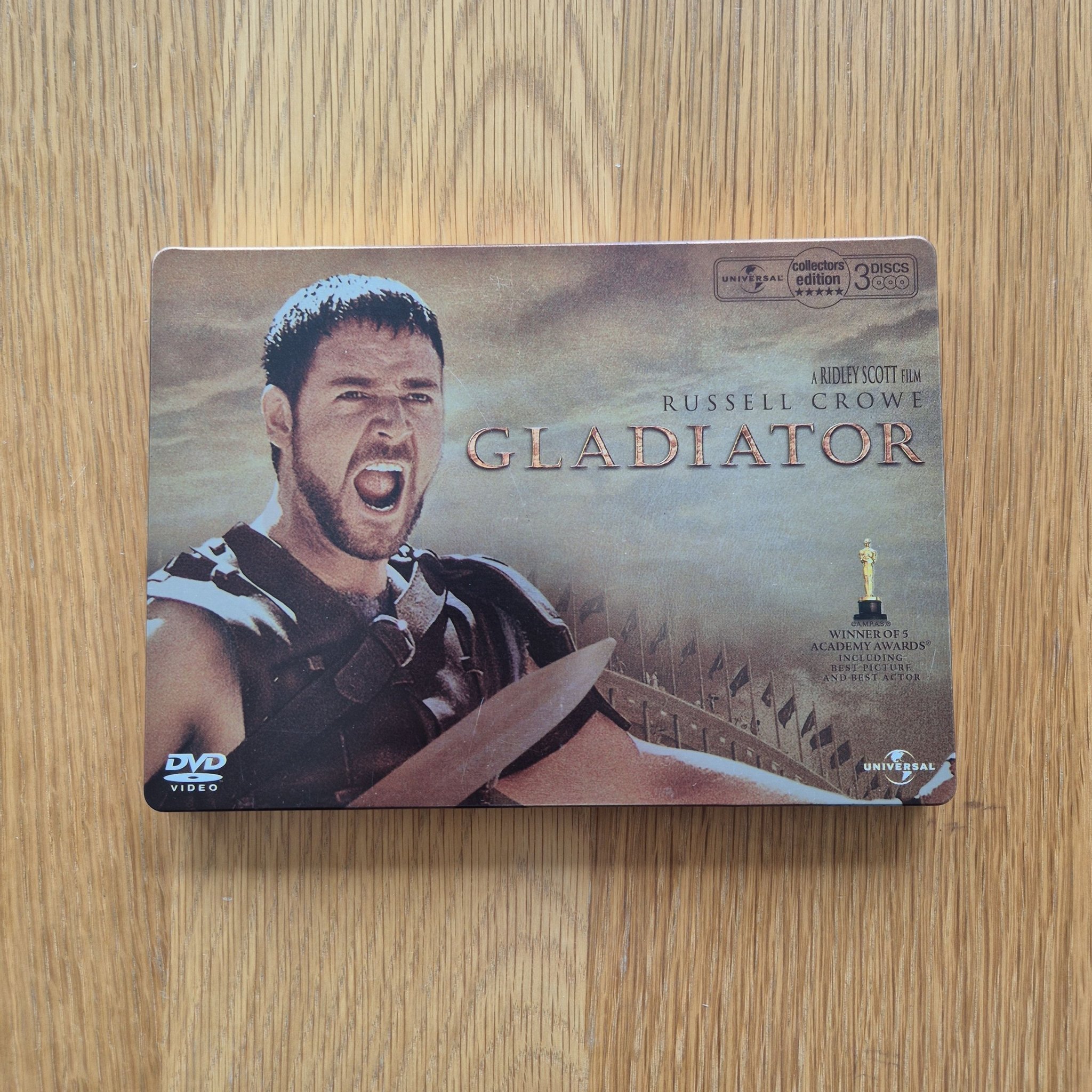 Gladiator - Steelbook - 3 Disc DVD | Köp på Tradera (708865408)