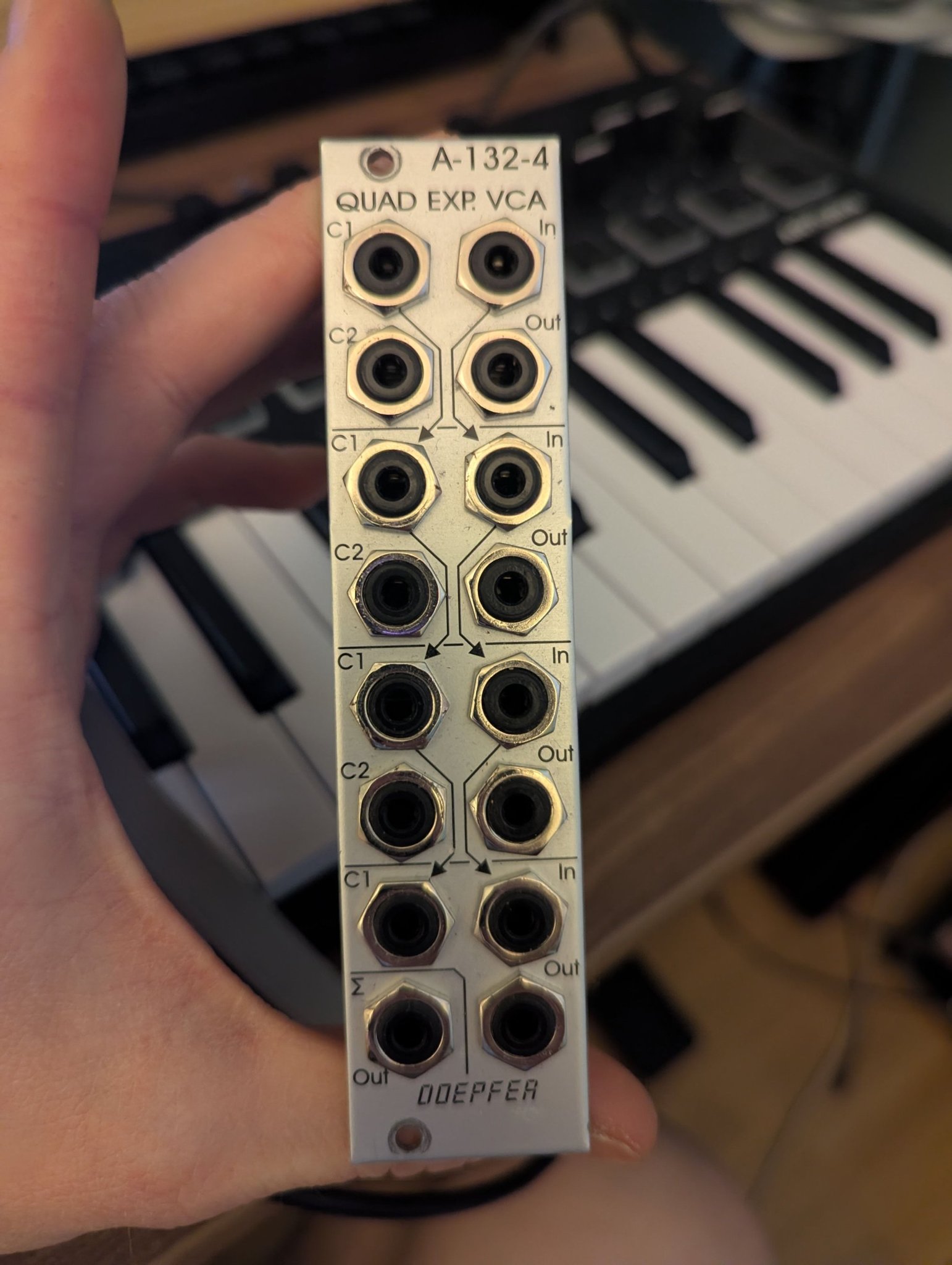 Doepfer A-132-4 Quad EXP VCA Eurorack Modul | Köp på Tradera (713600950)
