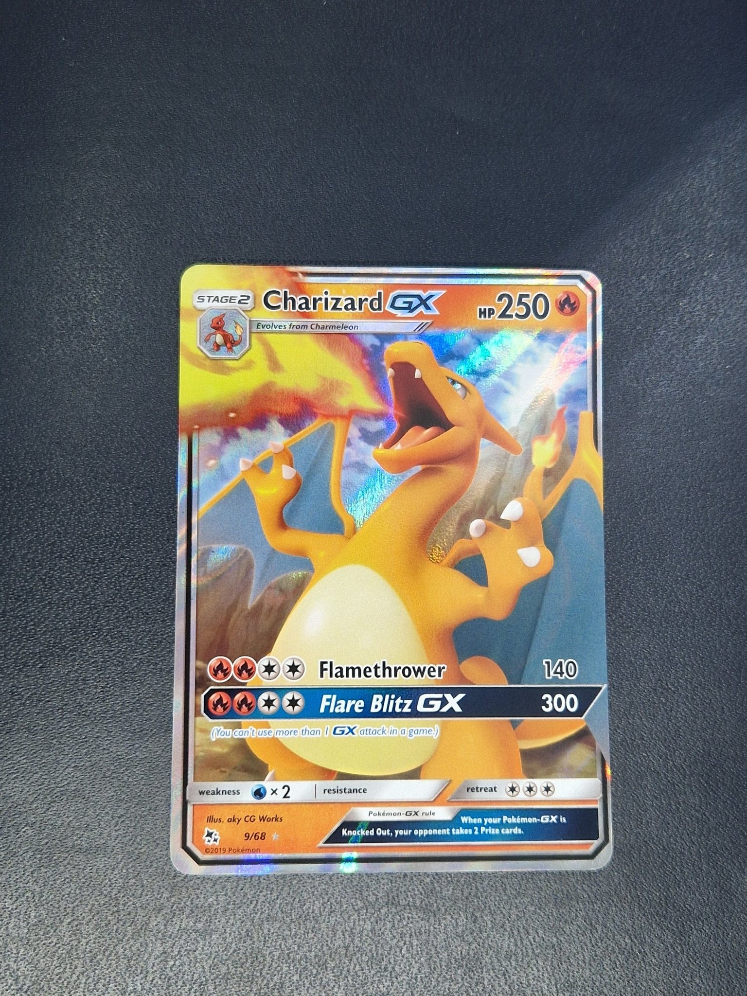 Charizard GX 9/68 - Ultra rare pokemon kort | Köp på Tradera (630502400)