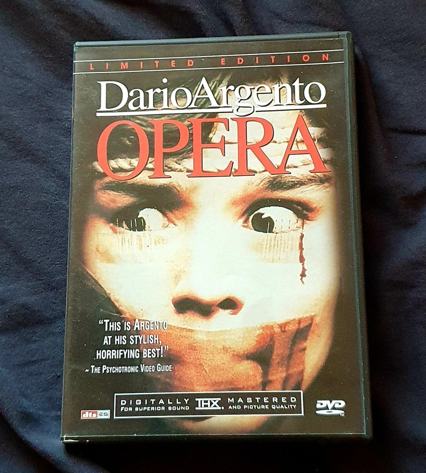 Opera 1987 - Dario Argento DVD/CD Soundtrack Bo.. | Köp på Tradera ...