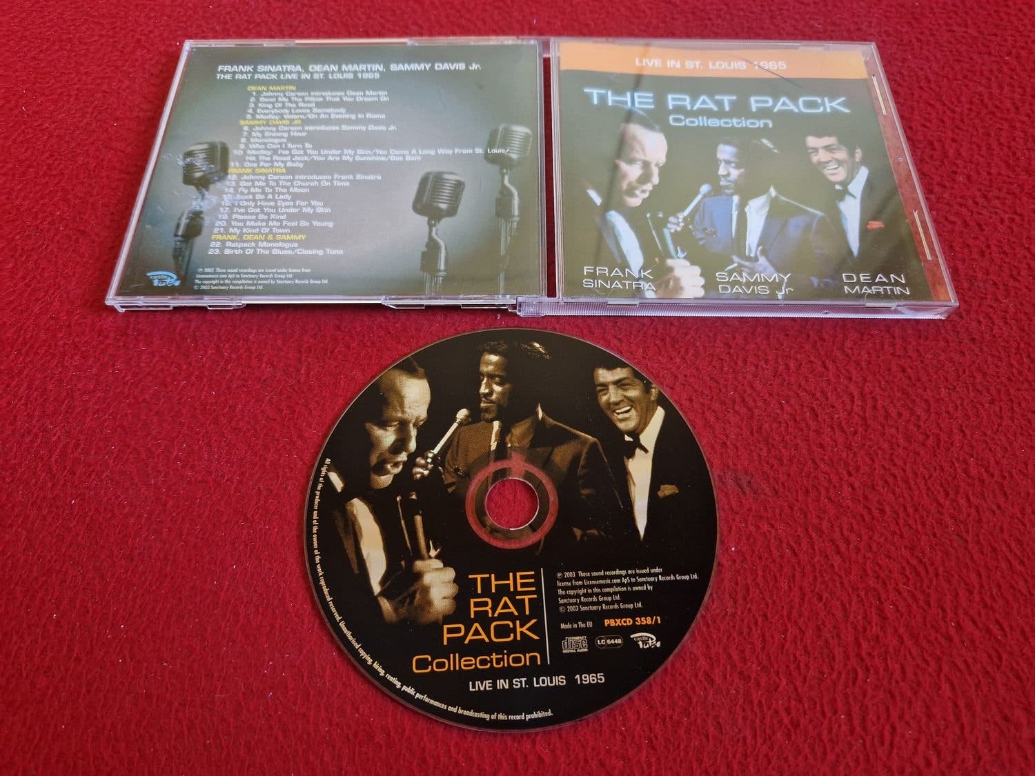 Se produkter som liknar THE RAT PACK LIVE IN ST. LOUI.. på Tradera ...