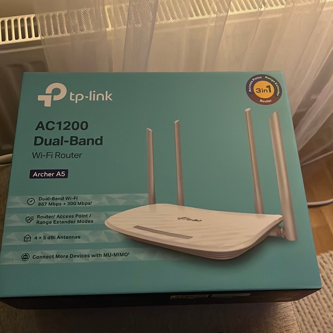 Se produkter som liknar TP-Link AC1200 Dual-Band Wi-F.. på Tradera ...