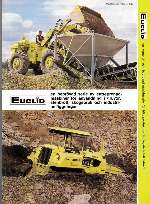 Euclid lastare,bandtraktor,truckar,sch.. | Köp från gax på Tradera ...